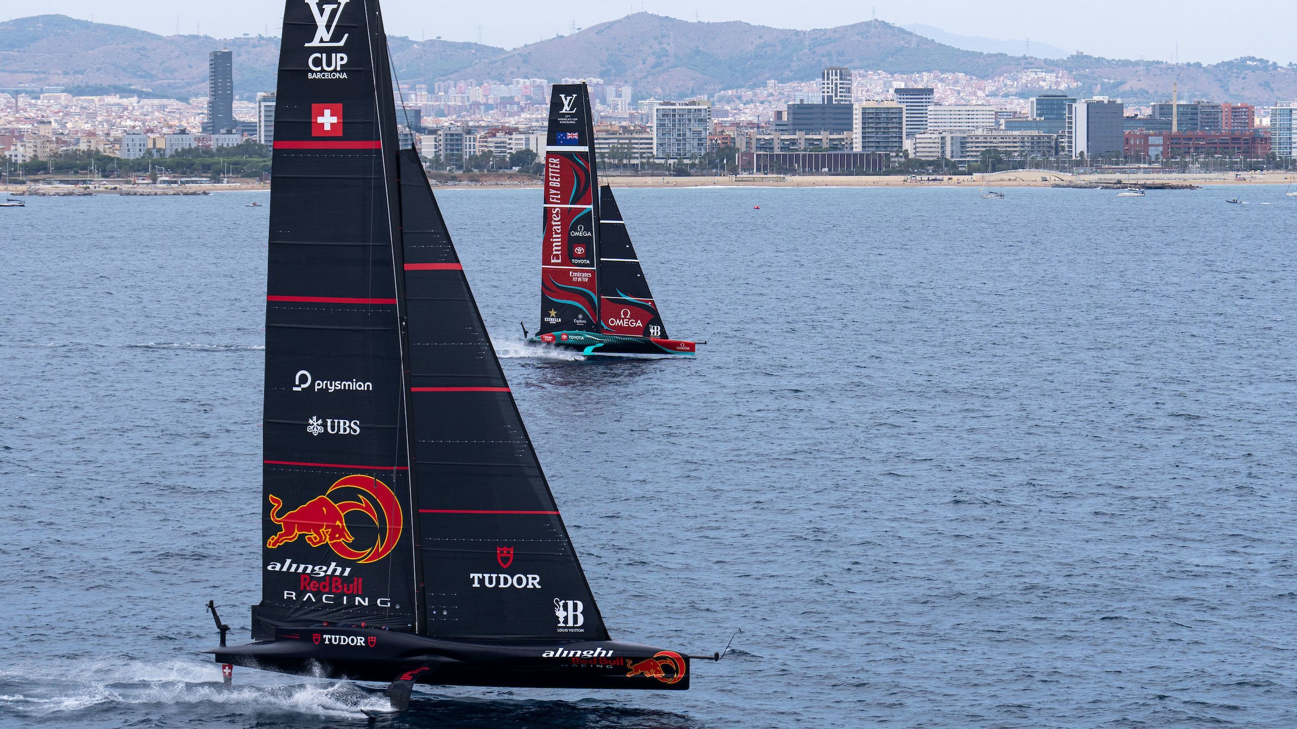 The 2024 Louis Vuitton Cup: Emirates Team New Zealand, Luna Rossa Prada ...