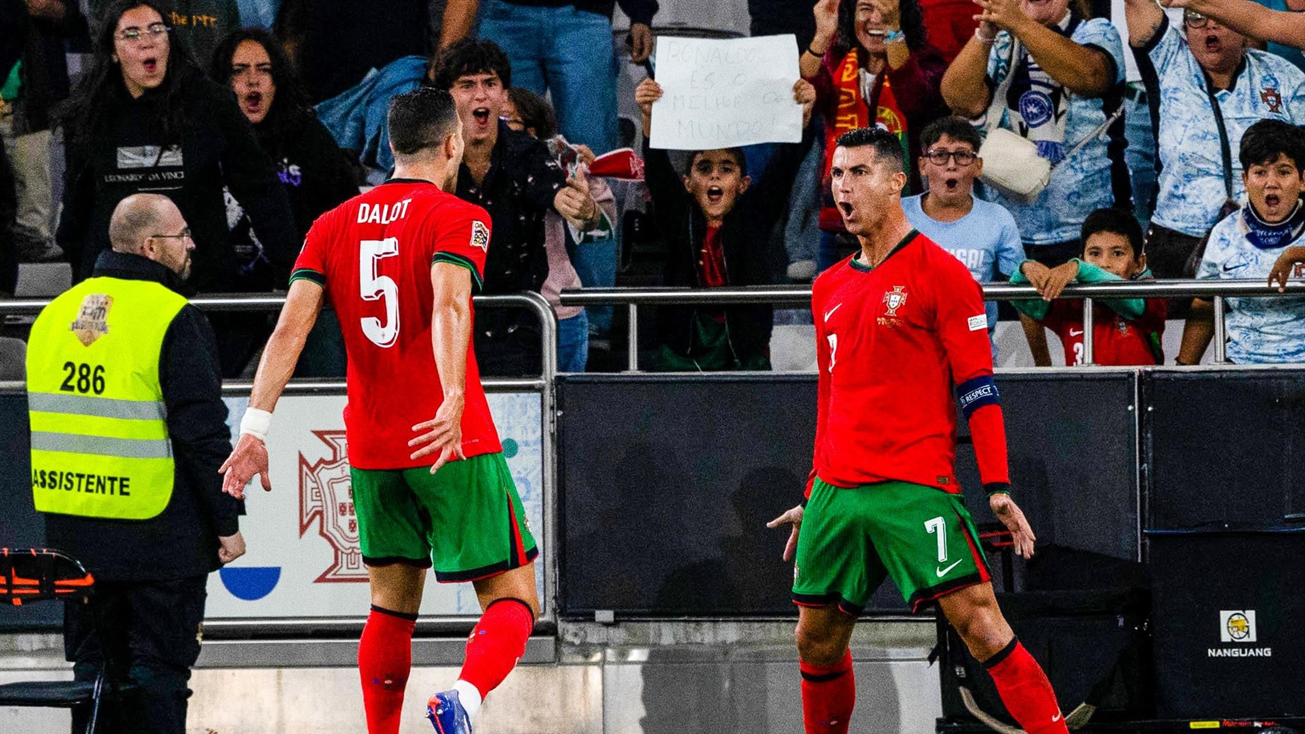 Portugal 2-1 Scotland - Cristiano Ronaldo completes UEFA Nations League ...