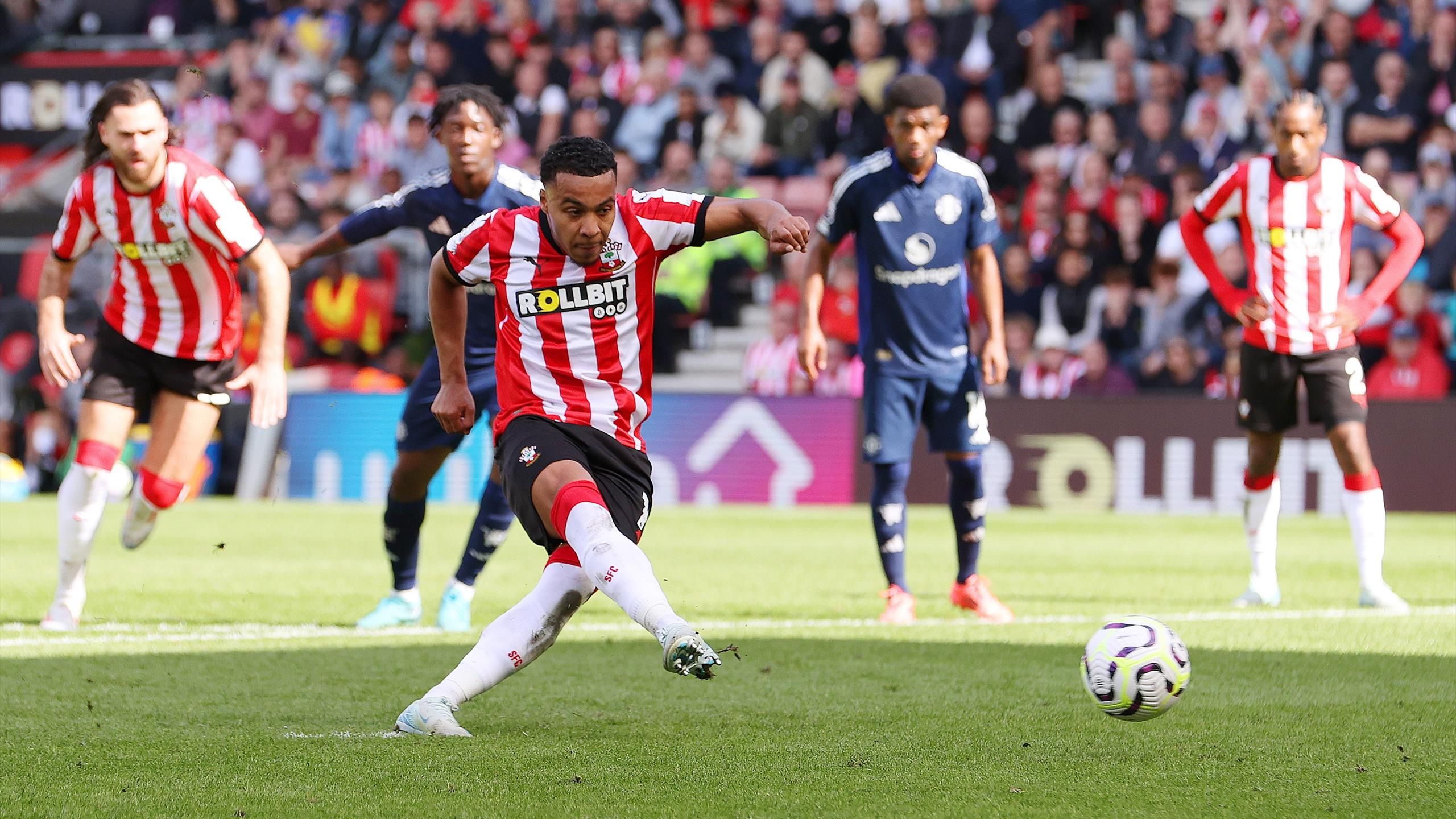 Andre Onana saves Cameron Archer penalty to deny Southampton opening ...
