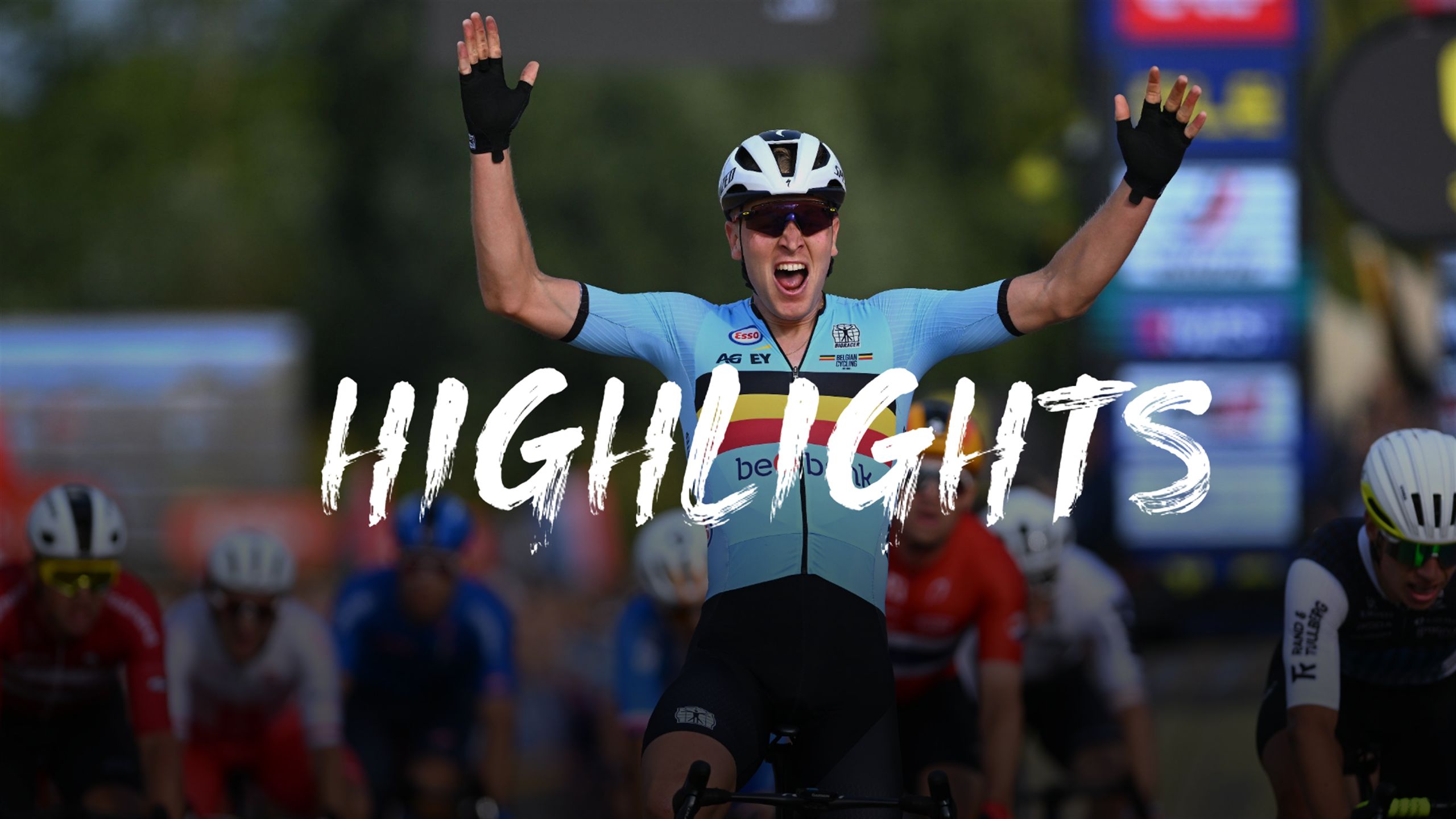 European Championships: Tim Merlier prevails in thrilling sprint to ...