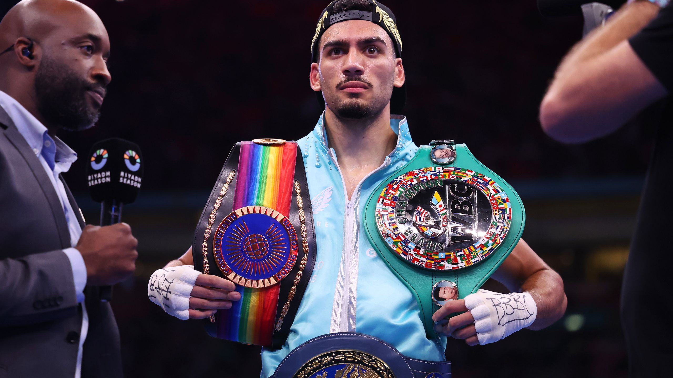 Hamzah Sheeraz cruises to title win over Tyler Denny, Joshua Buatsi ...