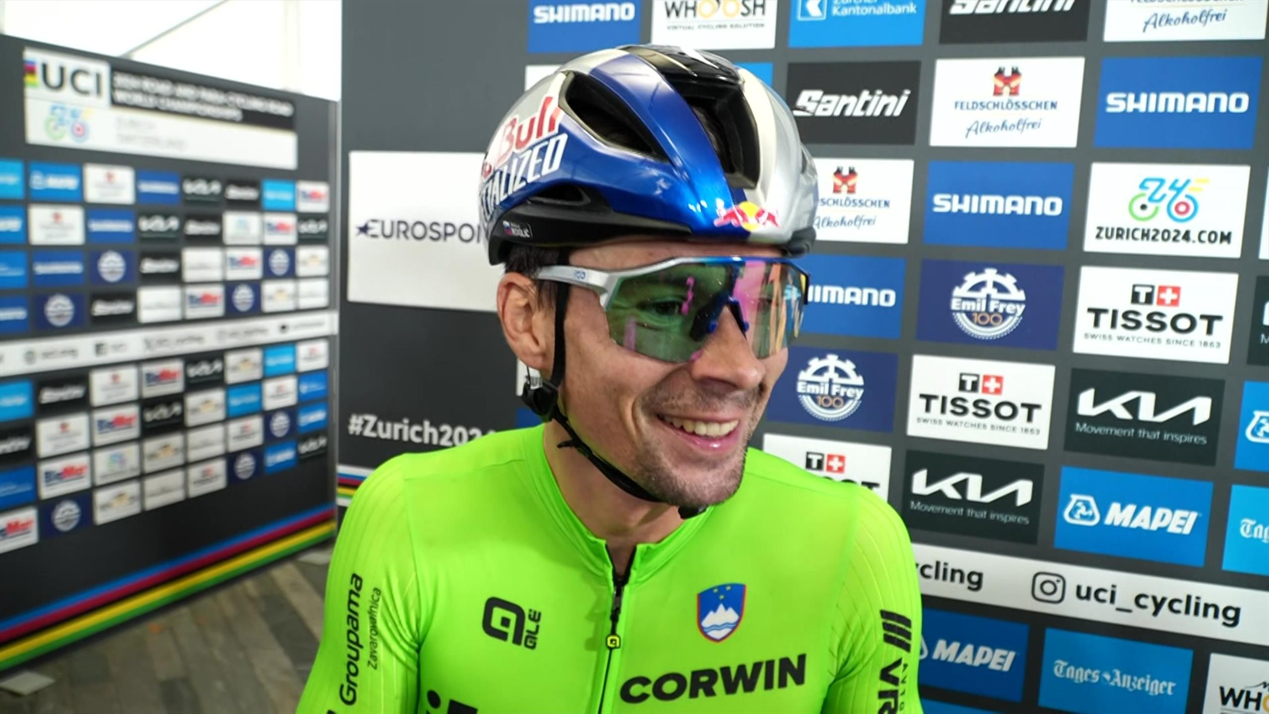 ‘Just incredible!’ - Primoz Roglic reacts to Cycling Road World ...