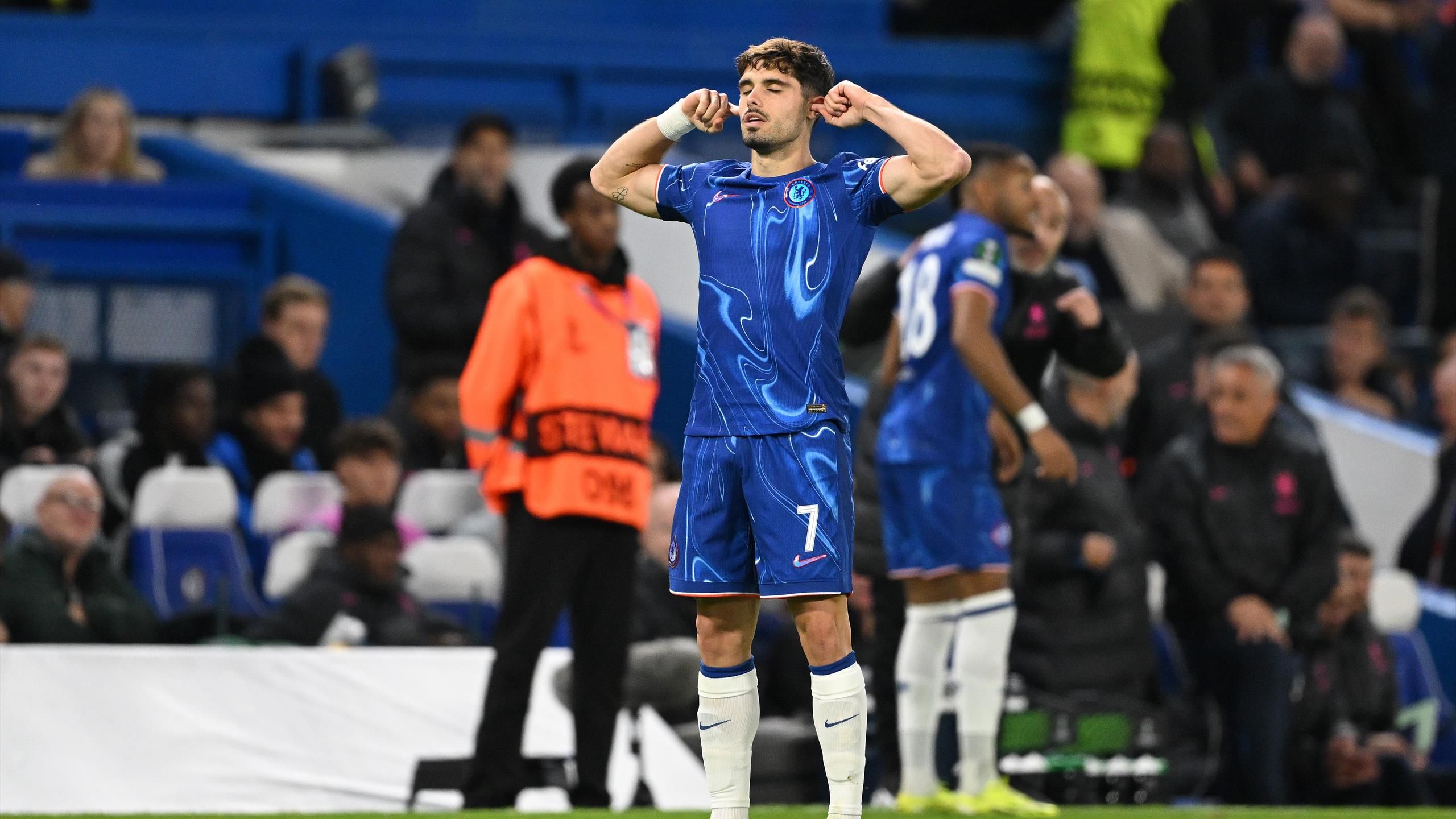 Pedro Neto doubles Chelsea lead against Gent 'on the volley' in Europa ...