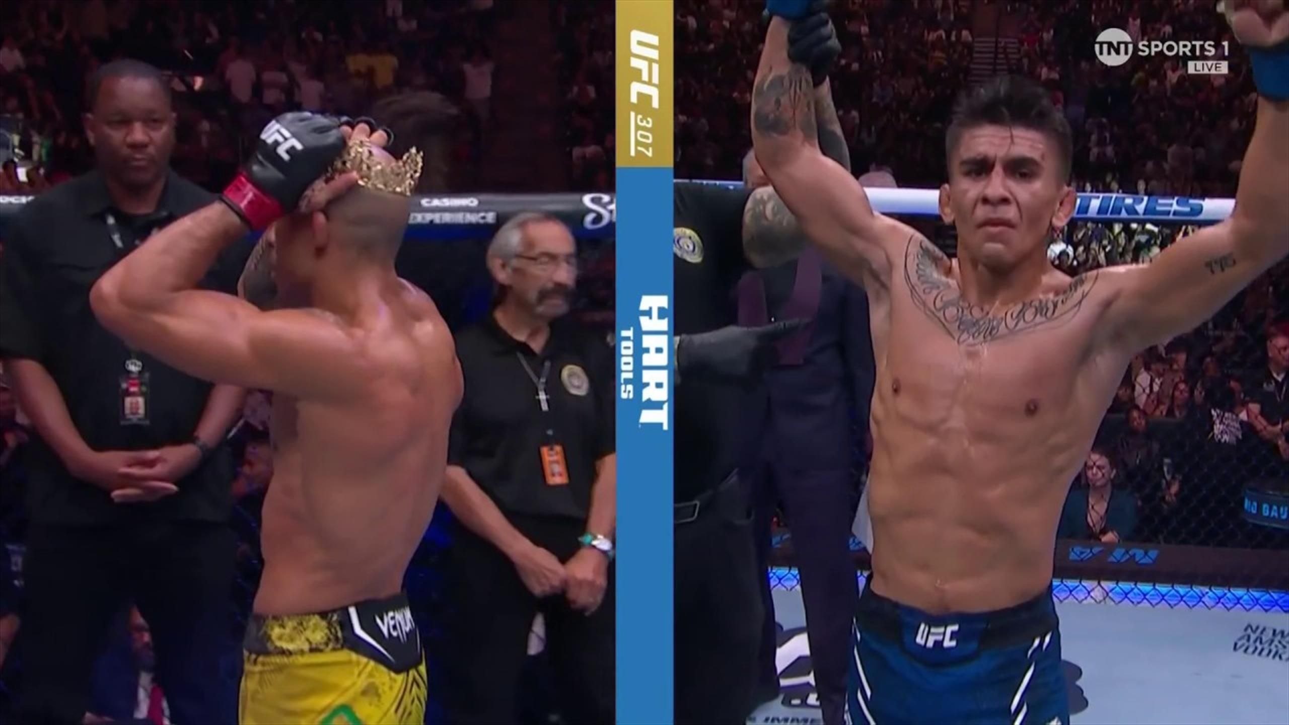 Jose Aldo shocked as he loses to Mario Bautista via split decision at ...