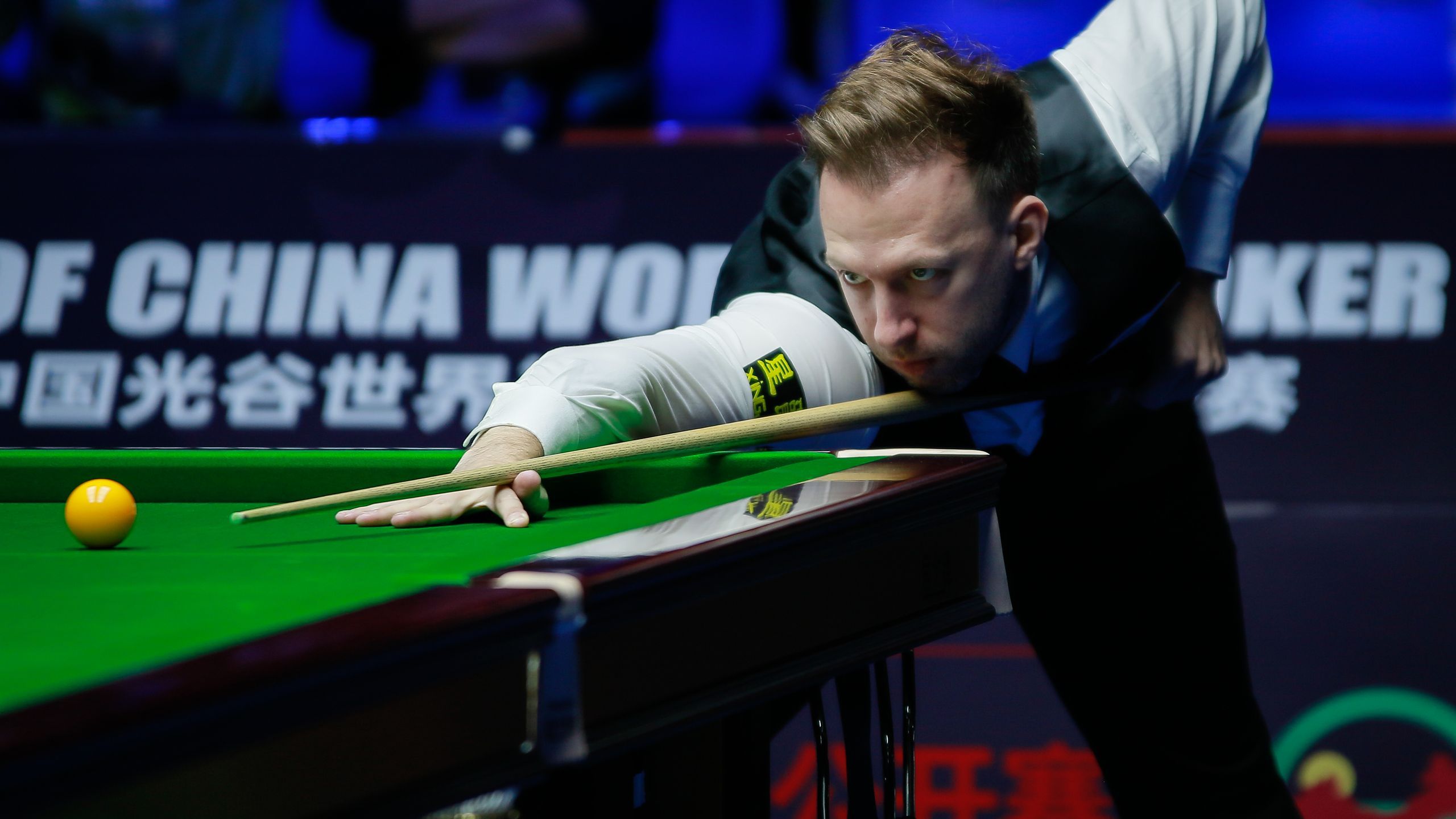 Judd Trump rolls into Wuhan Open last 32 with virtuoso victory over He ...