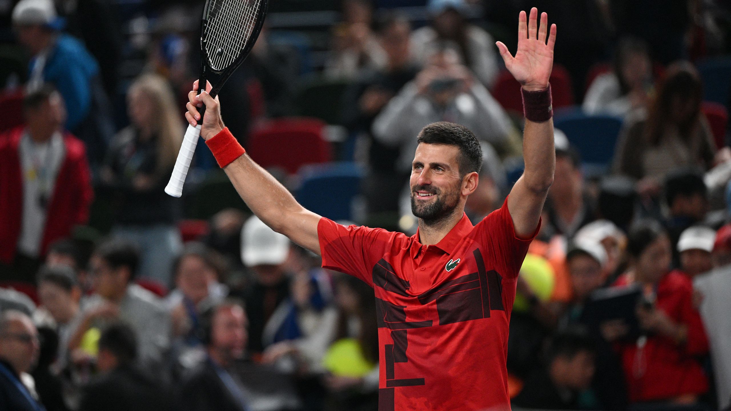 Novak Djokovic happy with form after reaching Shanghai Masters quarter ...