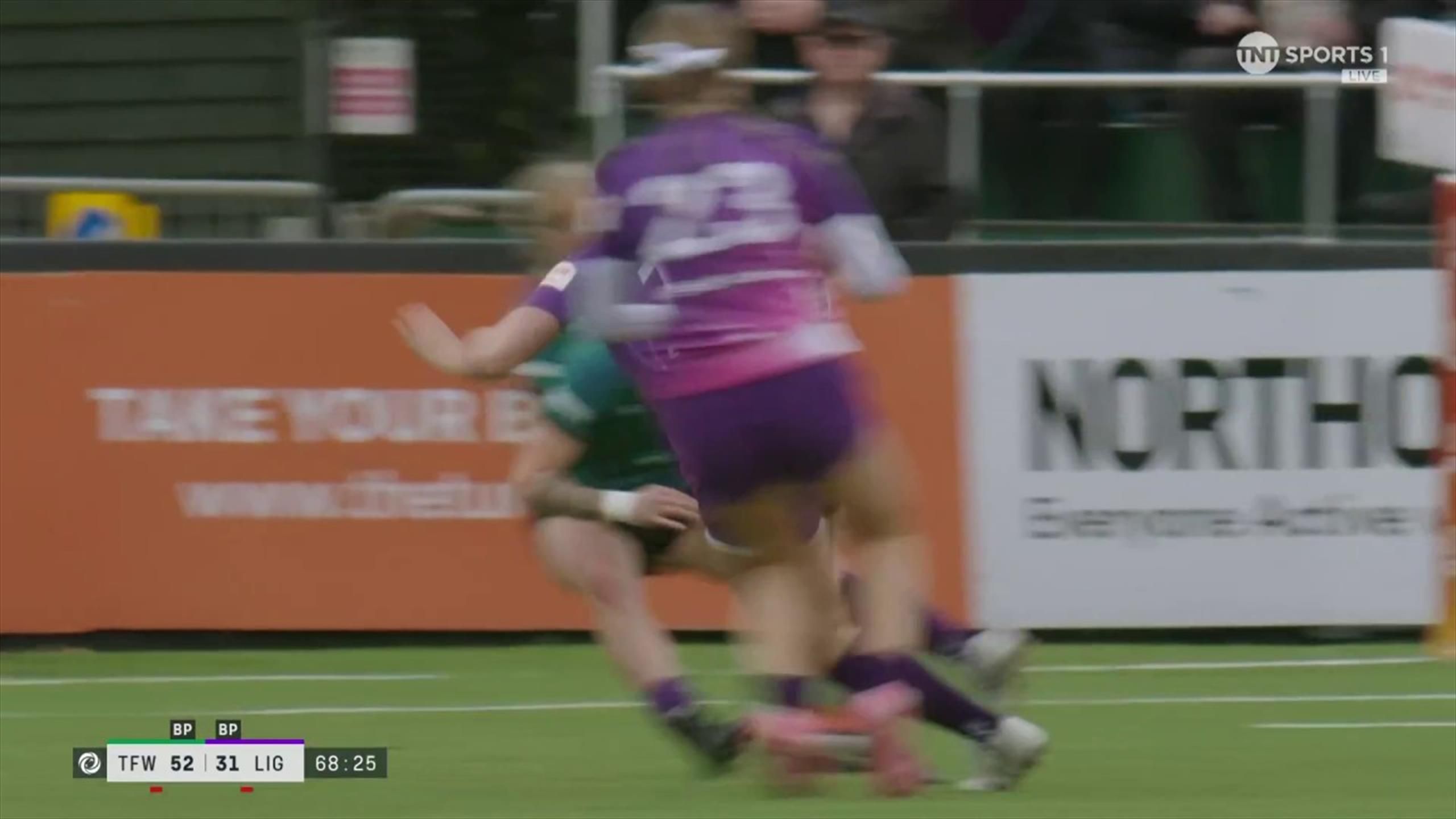 ‘Turnover after turnover’ – Emma Uren runs in for Trailfinders at end ...