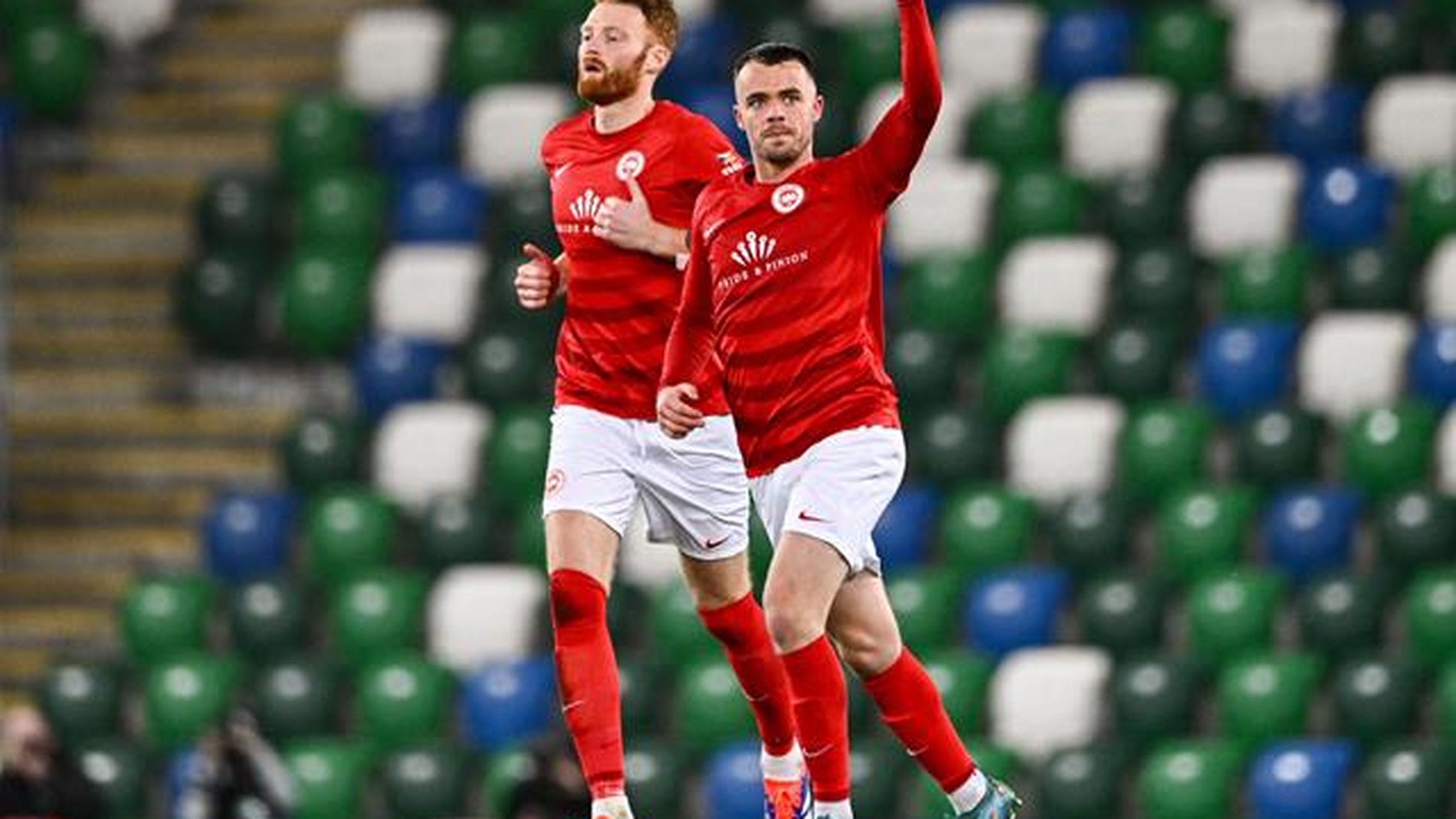 Christopher Gallagher hits long-range effort to get Larne back into ...