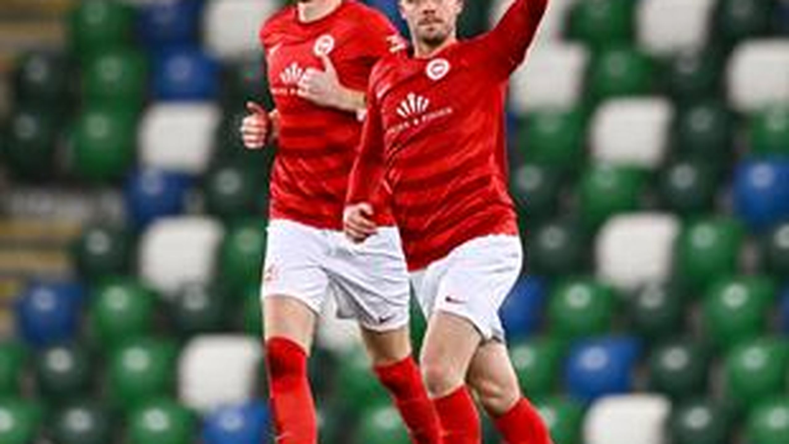 Christopher Gallagher hits long-range effort to get Larne back into ...