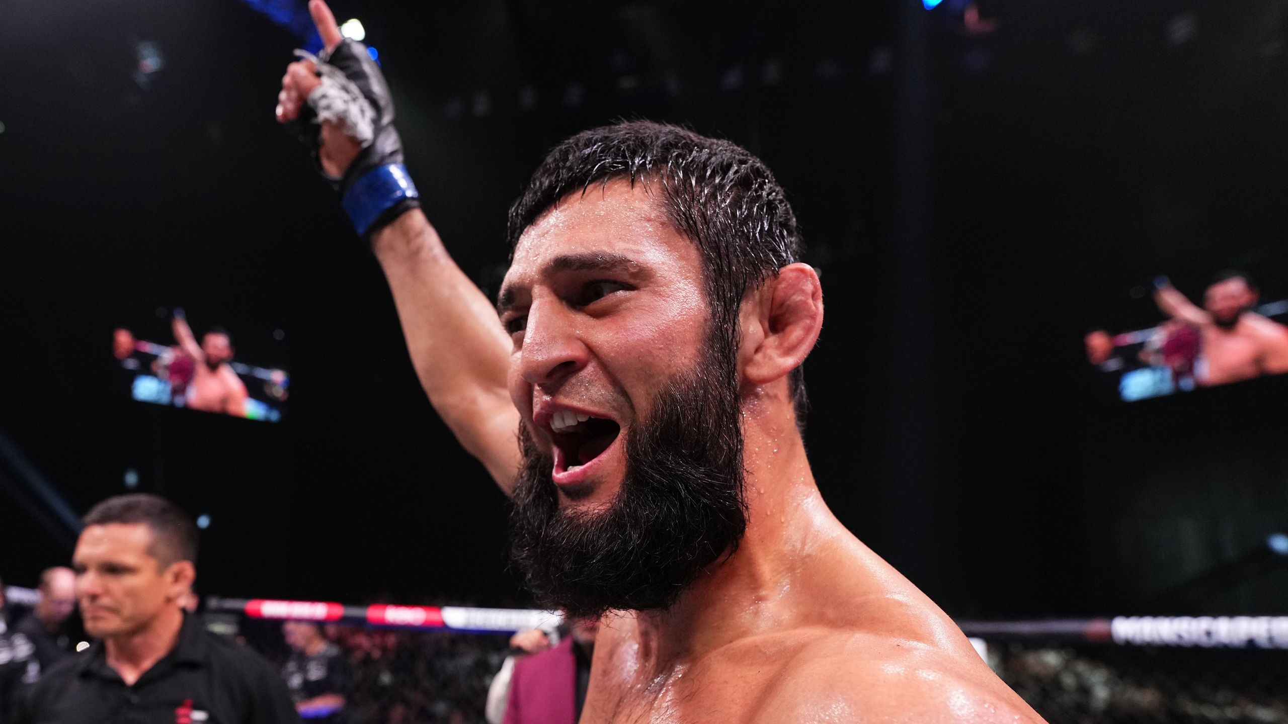 UFC 308: Khamzat Chimaev sends message to rivals after stunning win ...
