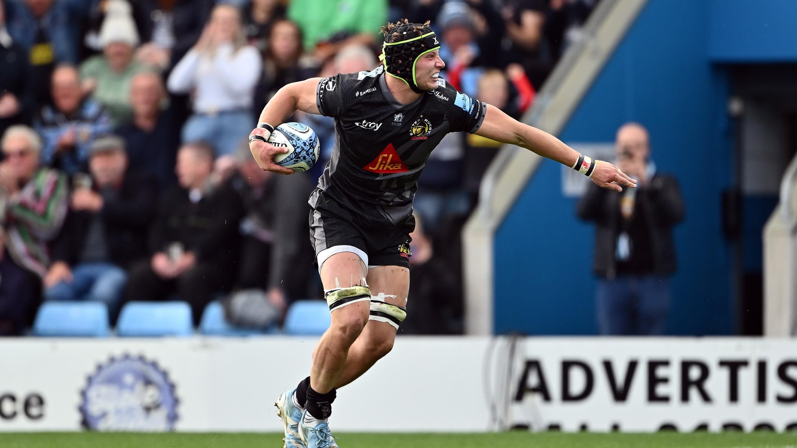 ‘Strength and power’ – Ross Vintcent touches down for crucial Exeter ...