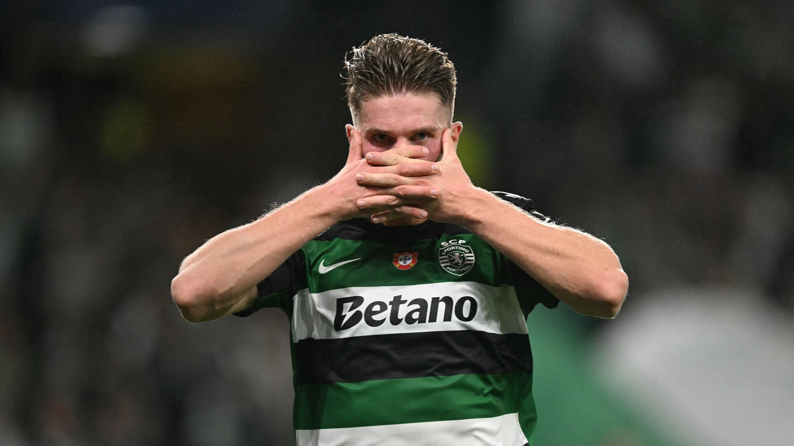 Viktor Gyokeres: Sporting Lisbon striker grabs second from penalty spot ...