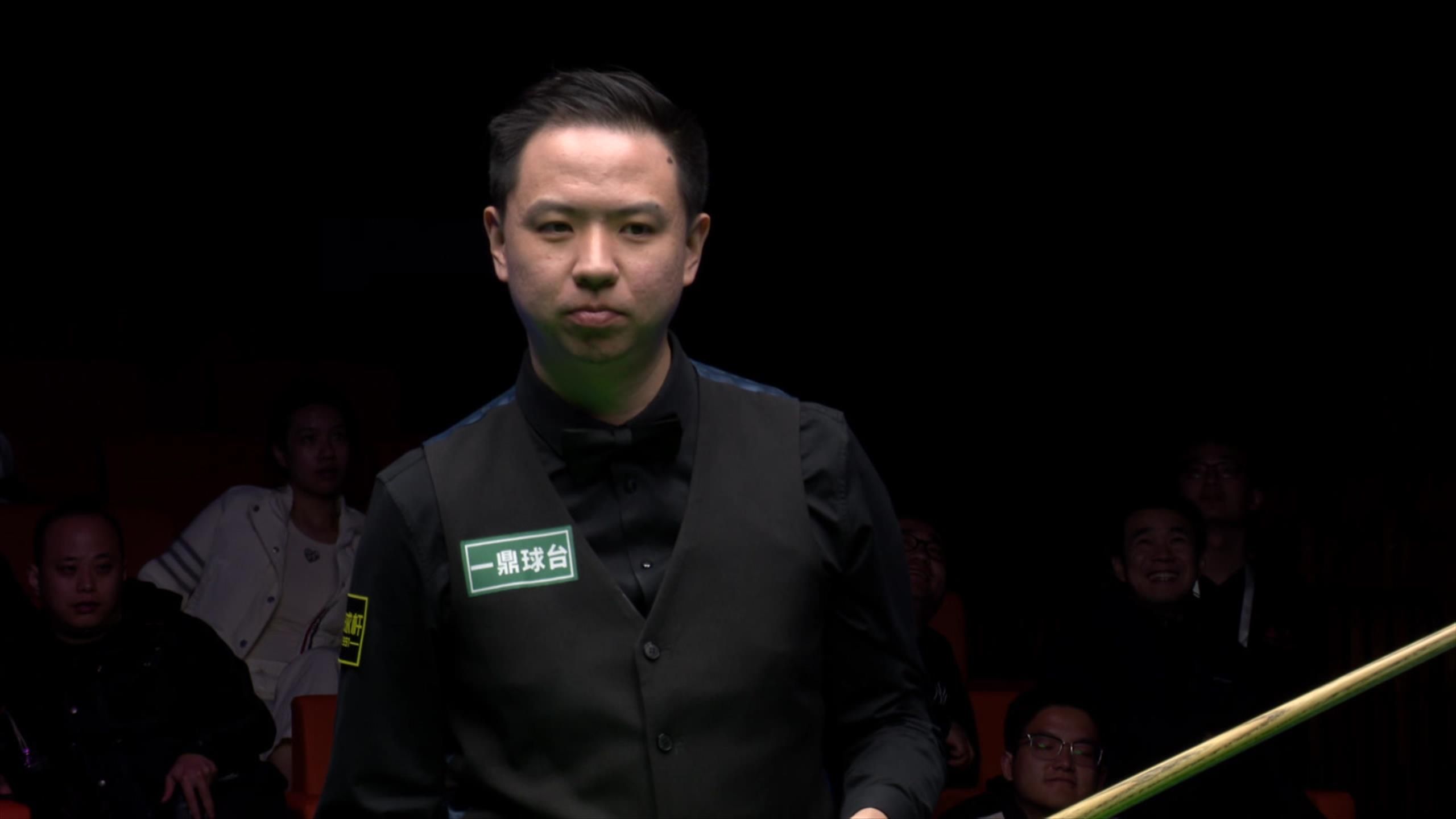Xiao Guodong knocks in fine long red against Chris Wakelin at International Championship ...