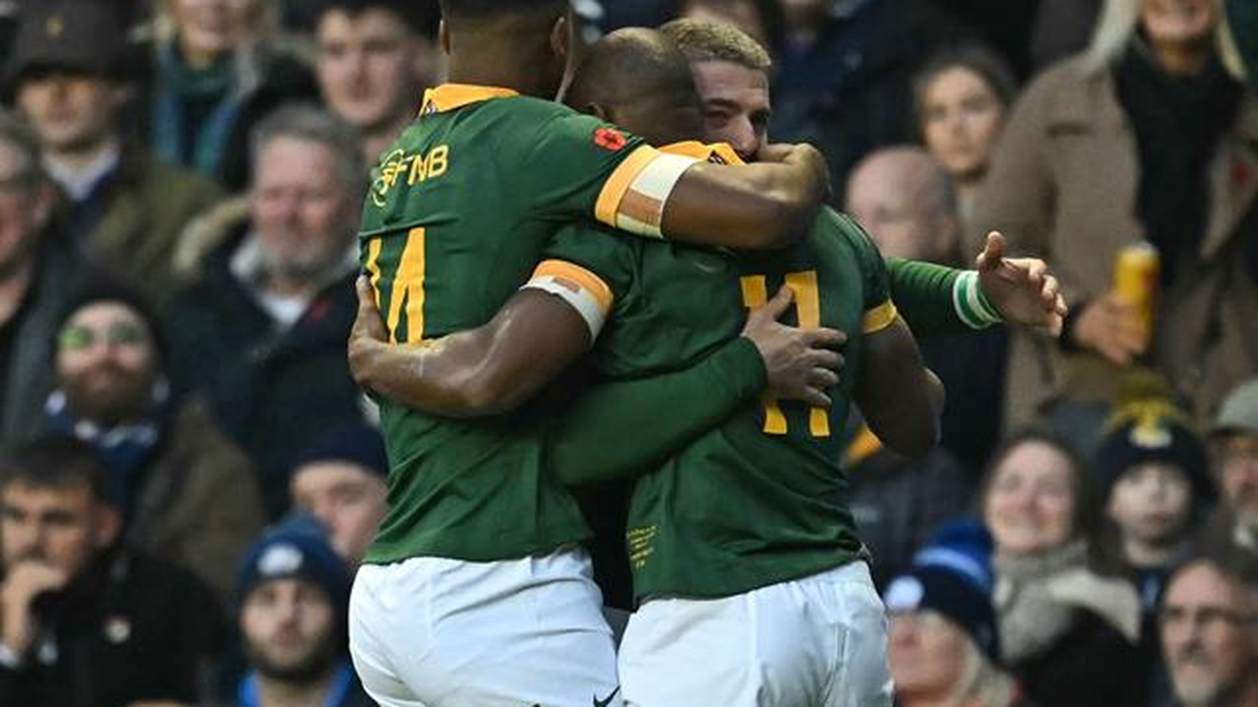 Scotland 15-32 South Africa - Springboks rack up four tries in battling ...