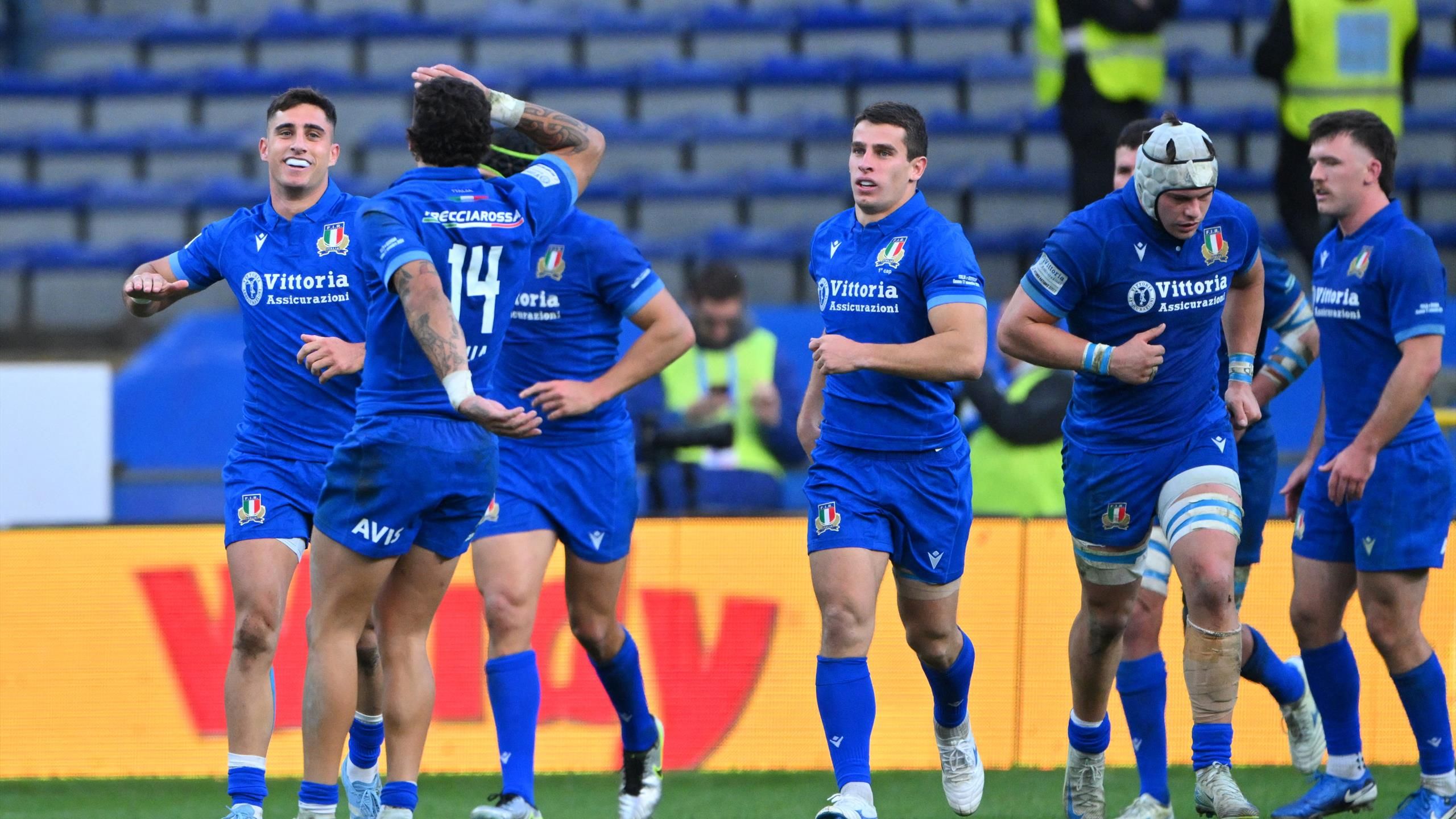 Italy 20-17 Georgia: Azzurri survive scare with fine comeback to edge past visitors in Autumn ...