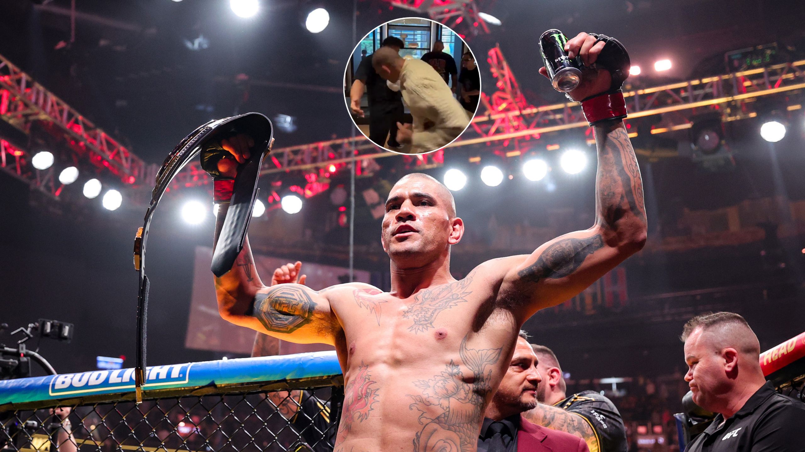 UFC star Alex Pereira likes potential Oleksandr Usyk boxing match 'a ...