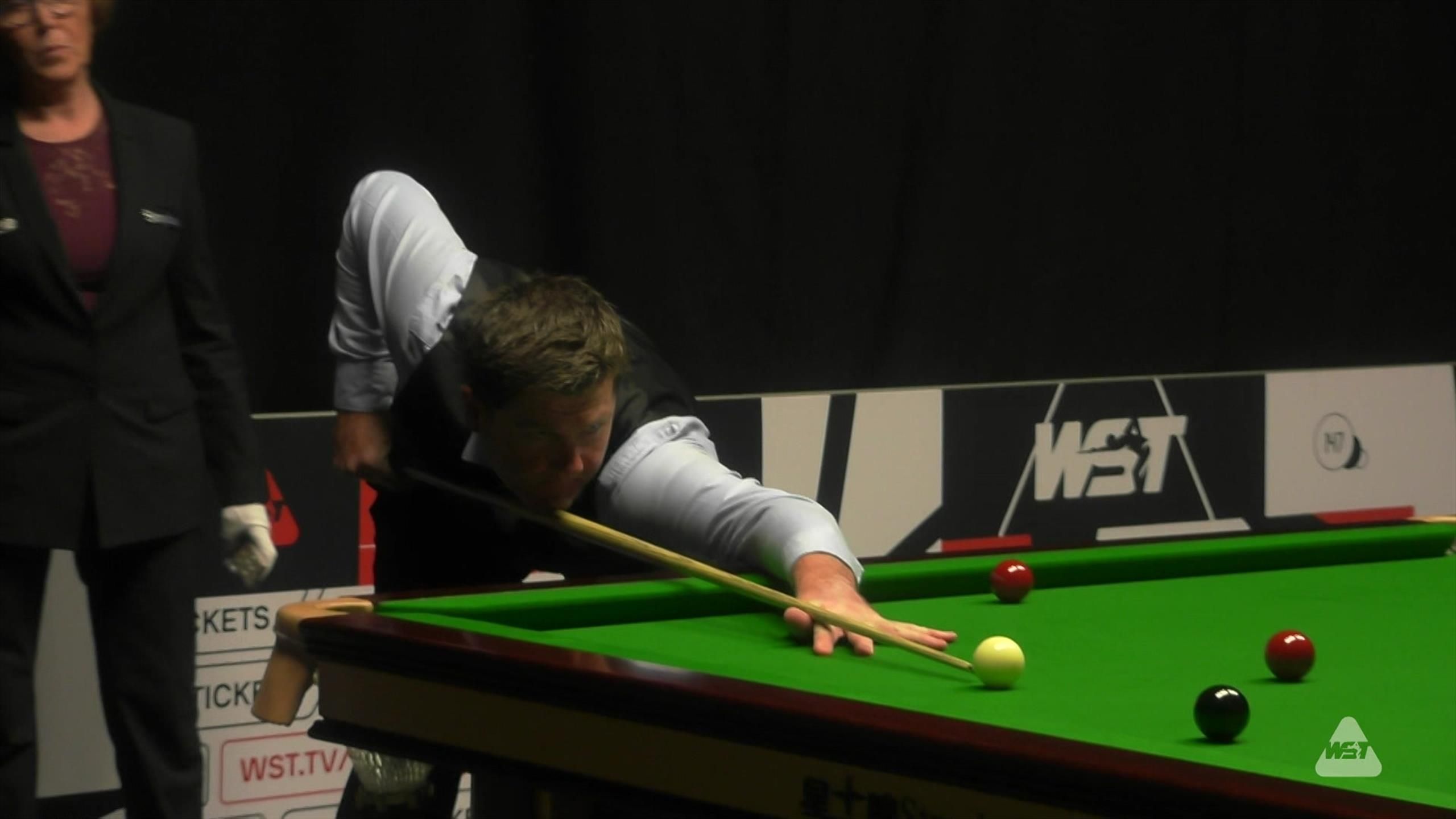 Oops! Ryan Day chips cue ball off table during UK Championship ...