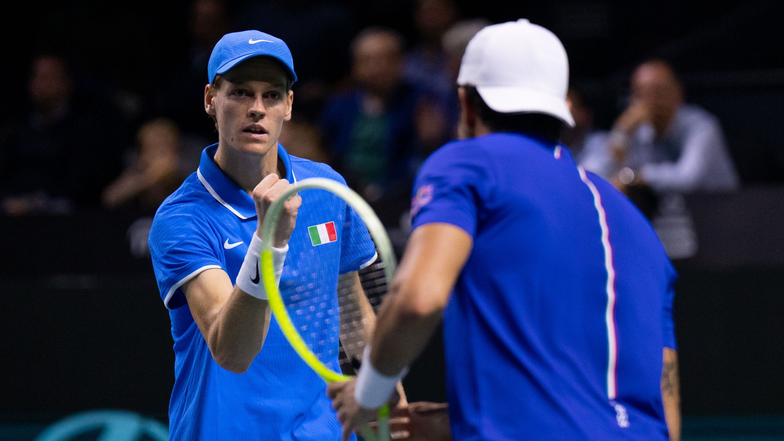 Davis Cup 2024: World No. 1 Jannik Sinner inspires holders Italy to ...