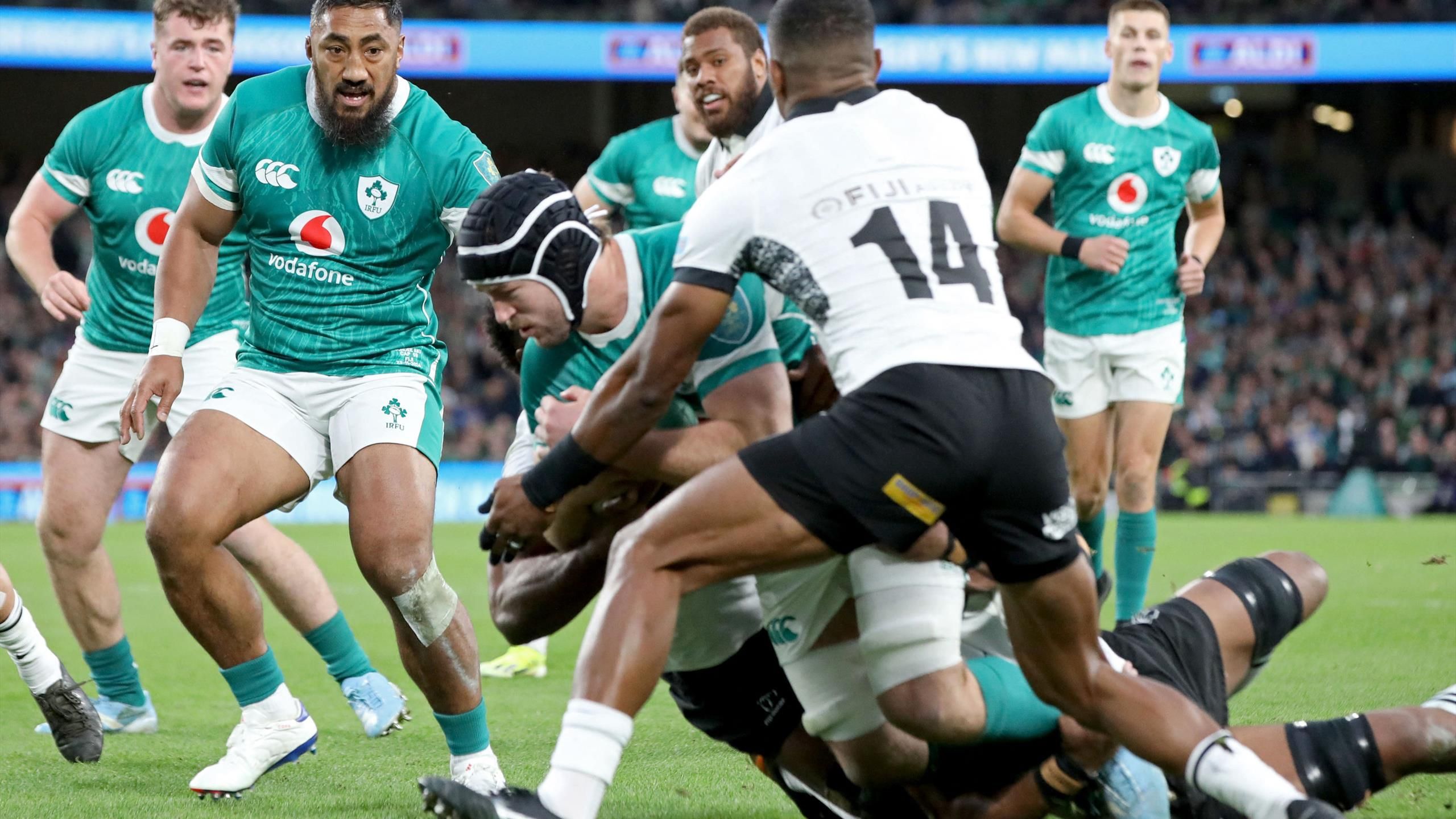 ‘What a start’ – Caelan Doris powers over to give Ireland early lead ...