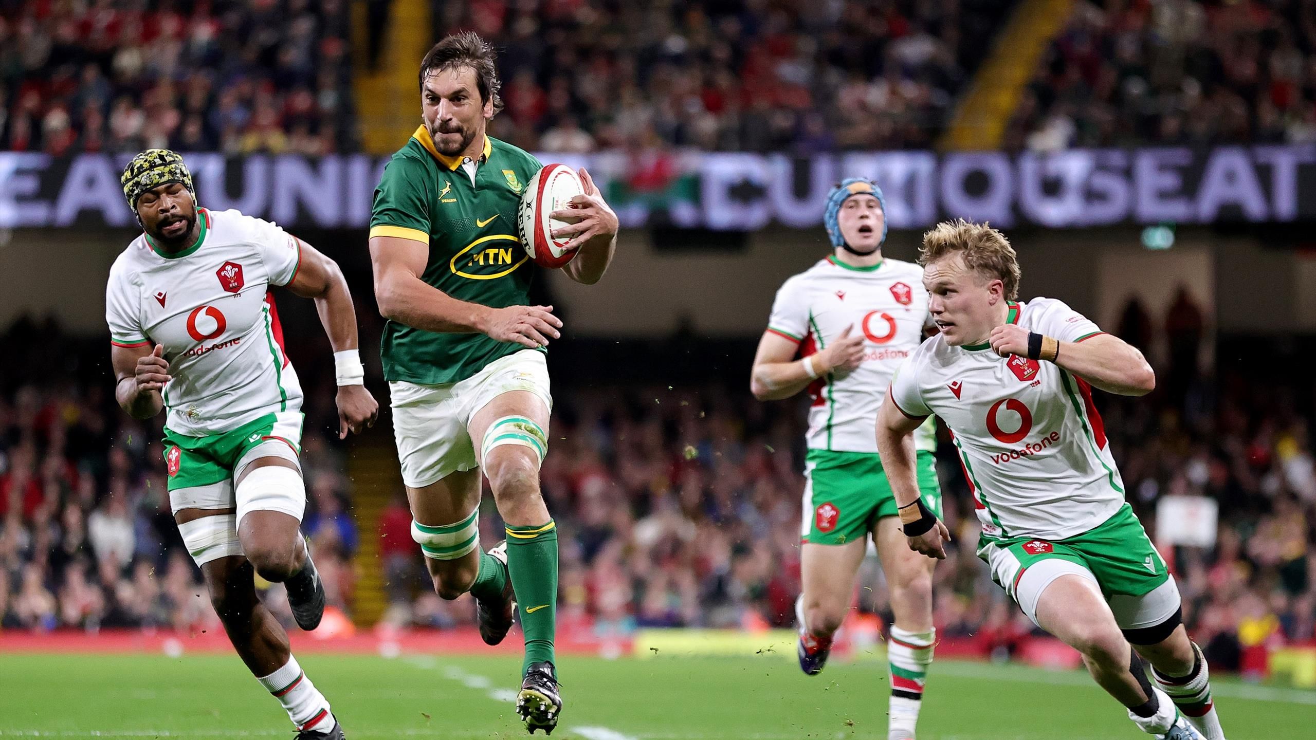 Wales 12-45 South Africa: Seven-try Springboks pile pressure on Warren ...