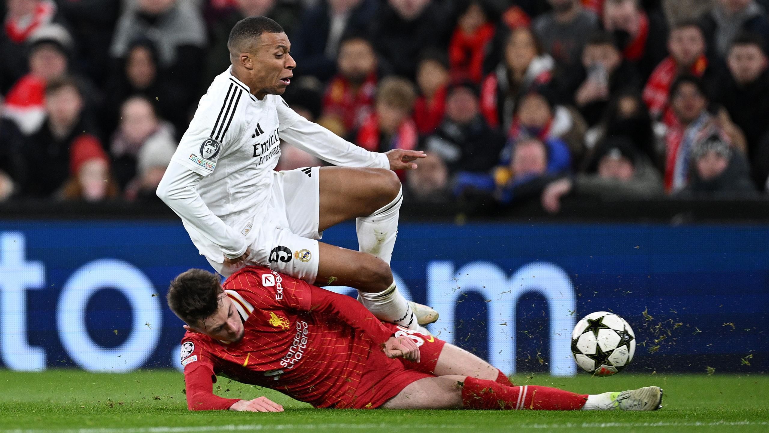Watch: Every angle of Conor Bradley's 'fantastic, strong' tackle on ...
