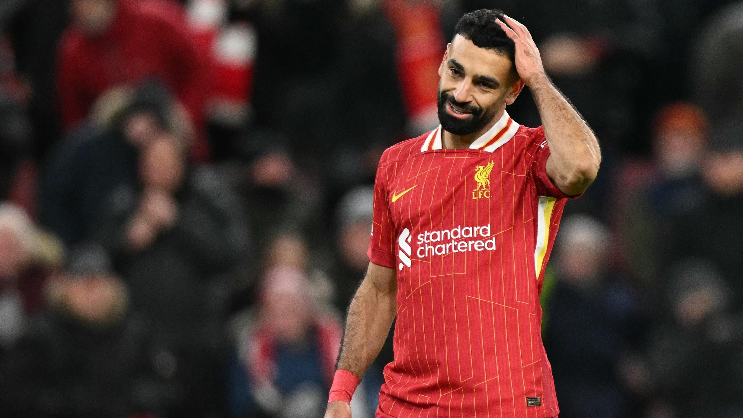 'Horrendous' penalty miss from Mohamed Salah in Real Madrid v Liverpool ...