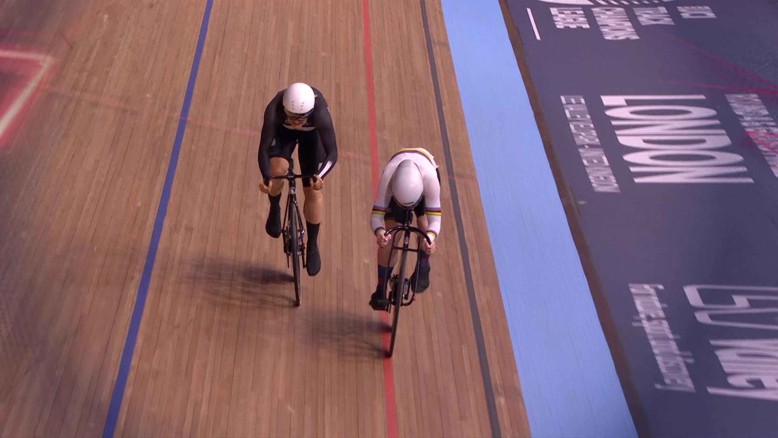 Emma Finucane beats Olympic champion Ellesse Andrews for Track ...