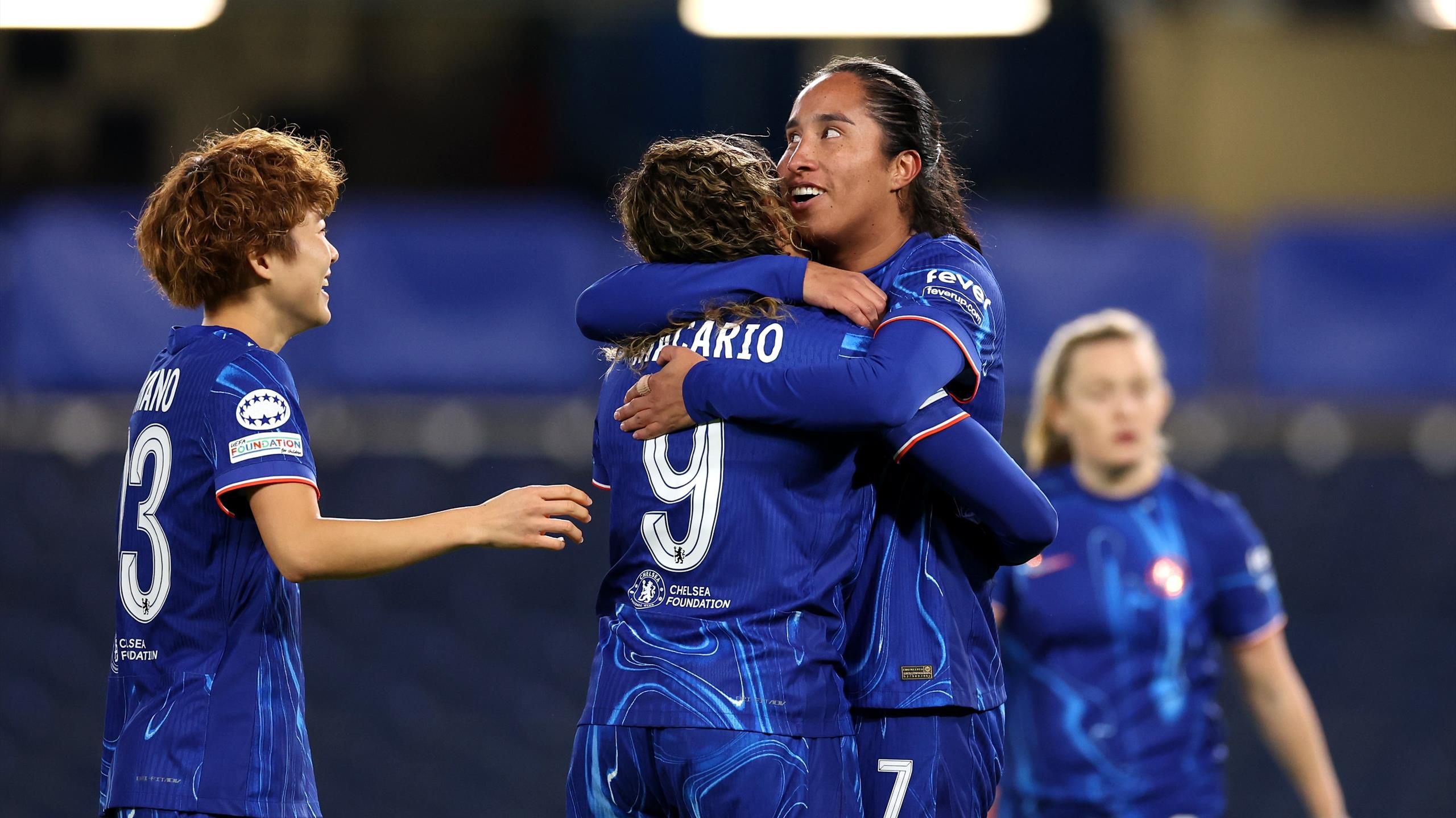 Chelsea 6-1 FC Twente -The Blues stay perfect in UEFA Women's Champions ...