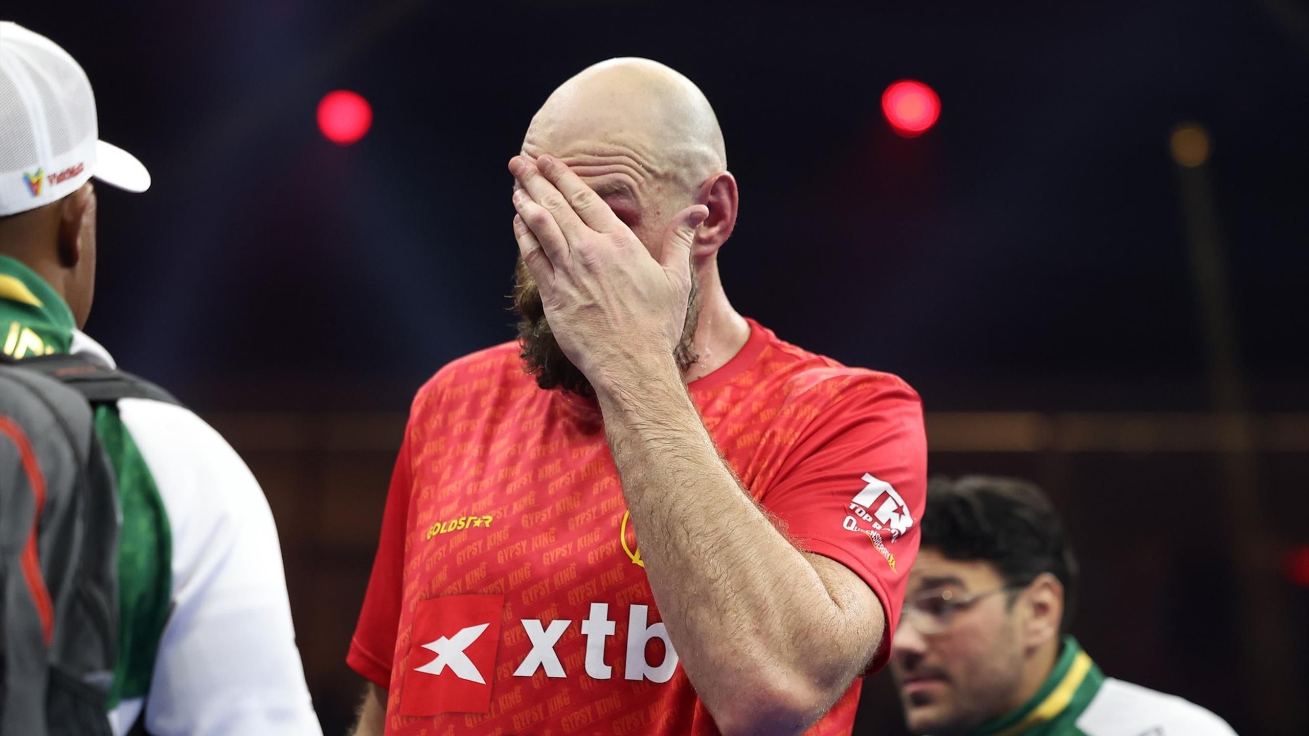 Watch exclusive unseen footage as angry Tyson Fury heads back to ...