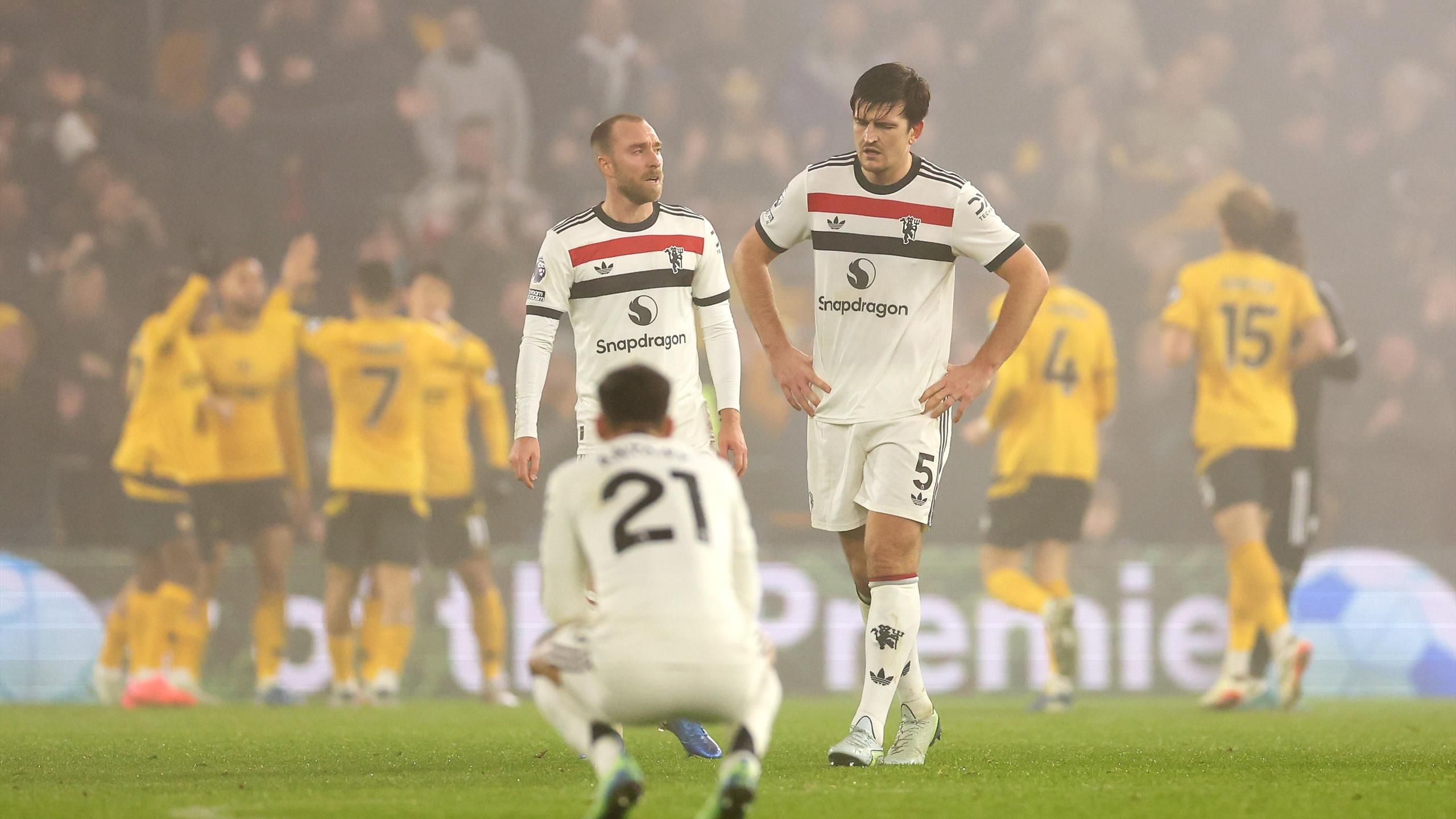 Wolves 2-0 Manchester Utd: Ruben Amorim suffers new low as Bruno ...