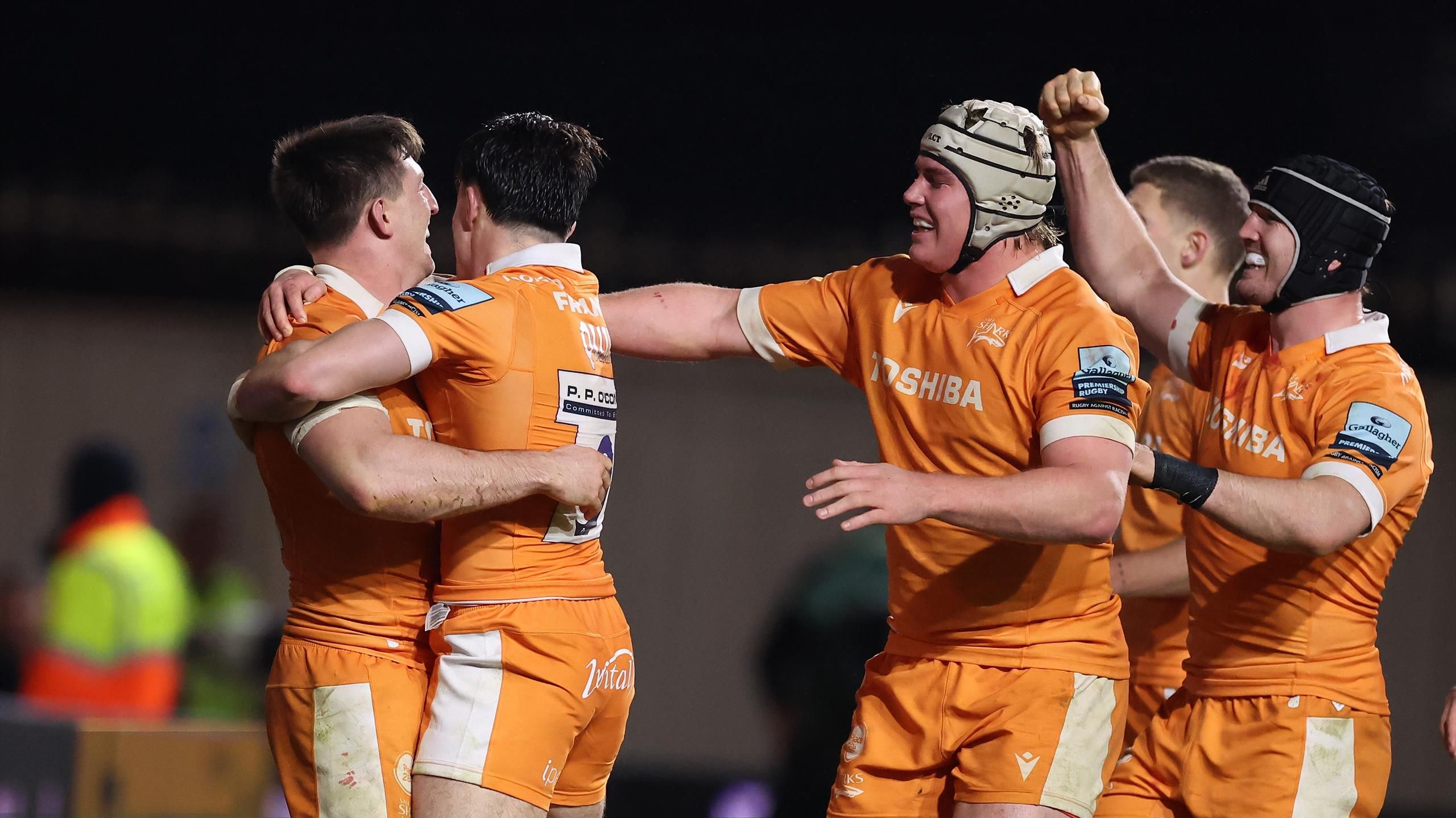 Bristol Bears 0-38 Sale Sharks: Ben Curry scores fine try as Sale ...