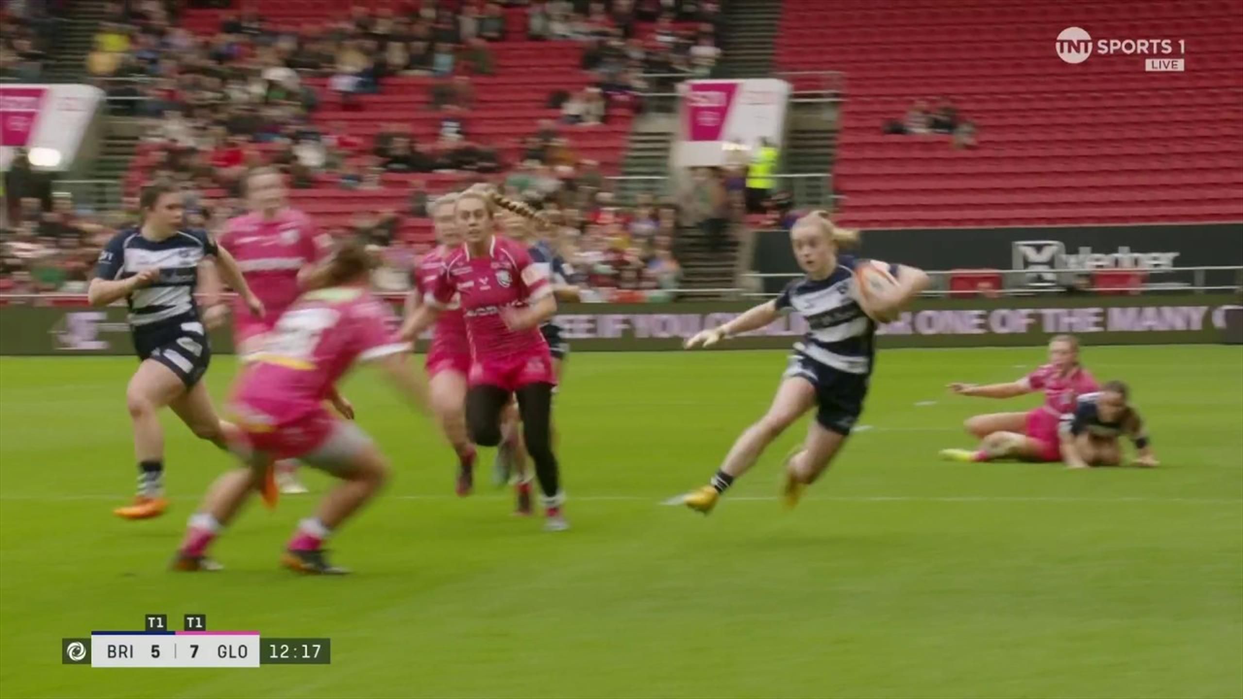 Premiership Women Rugby's top try scorer Millie David hits back for ...