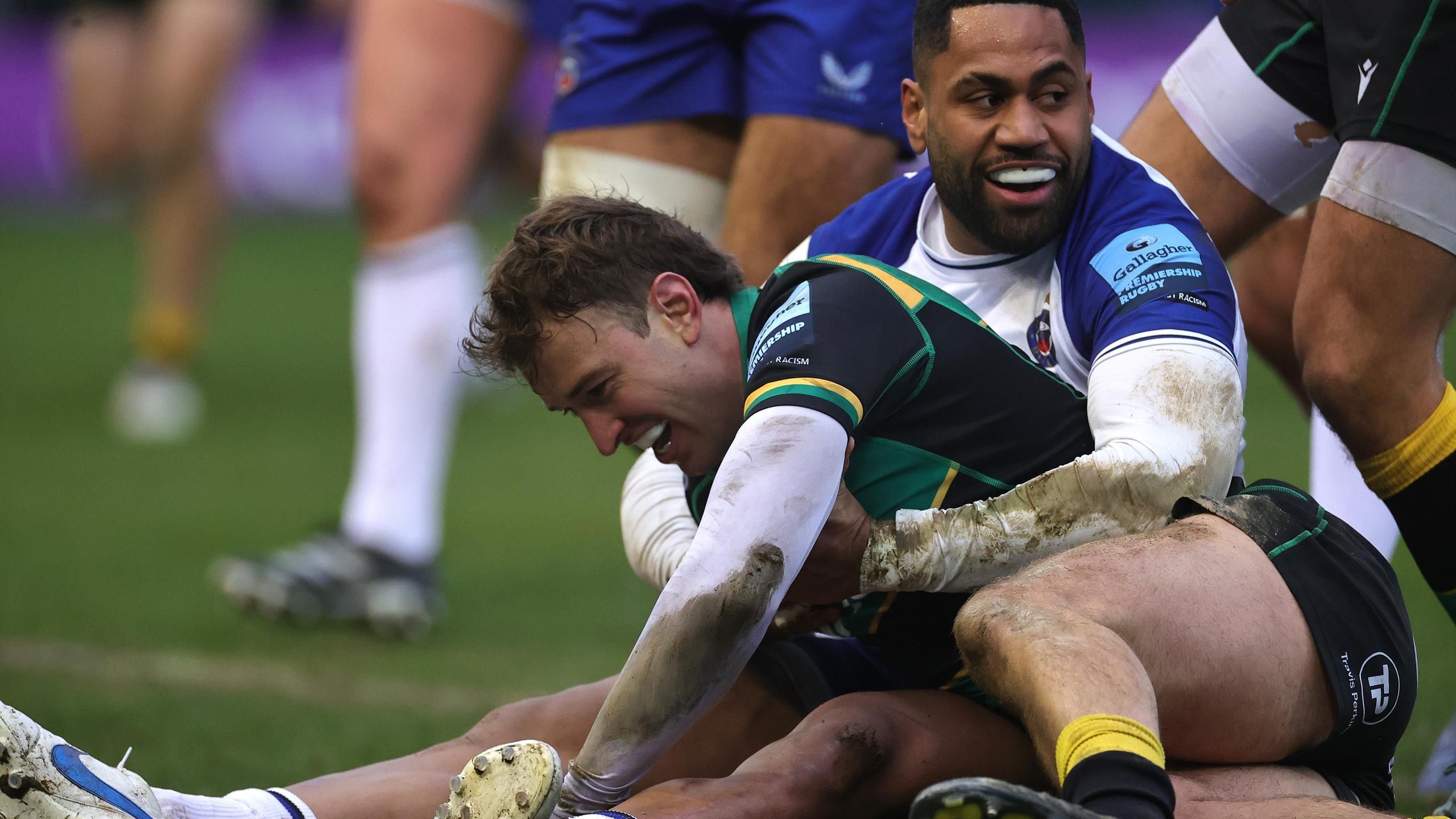 James Ramm scores outstanding solo try for Northampton Saints - ‘They ...