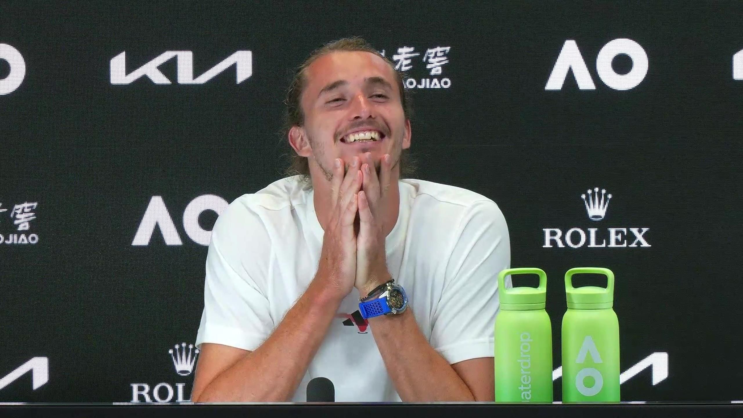 'Is that a good answer?' - Novak Djokovic gatecrashes Alexander Zverev ...