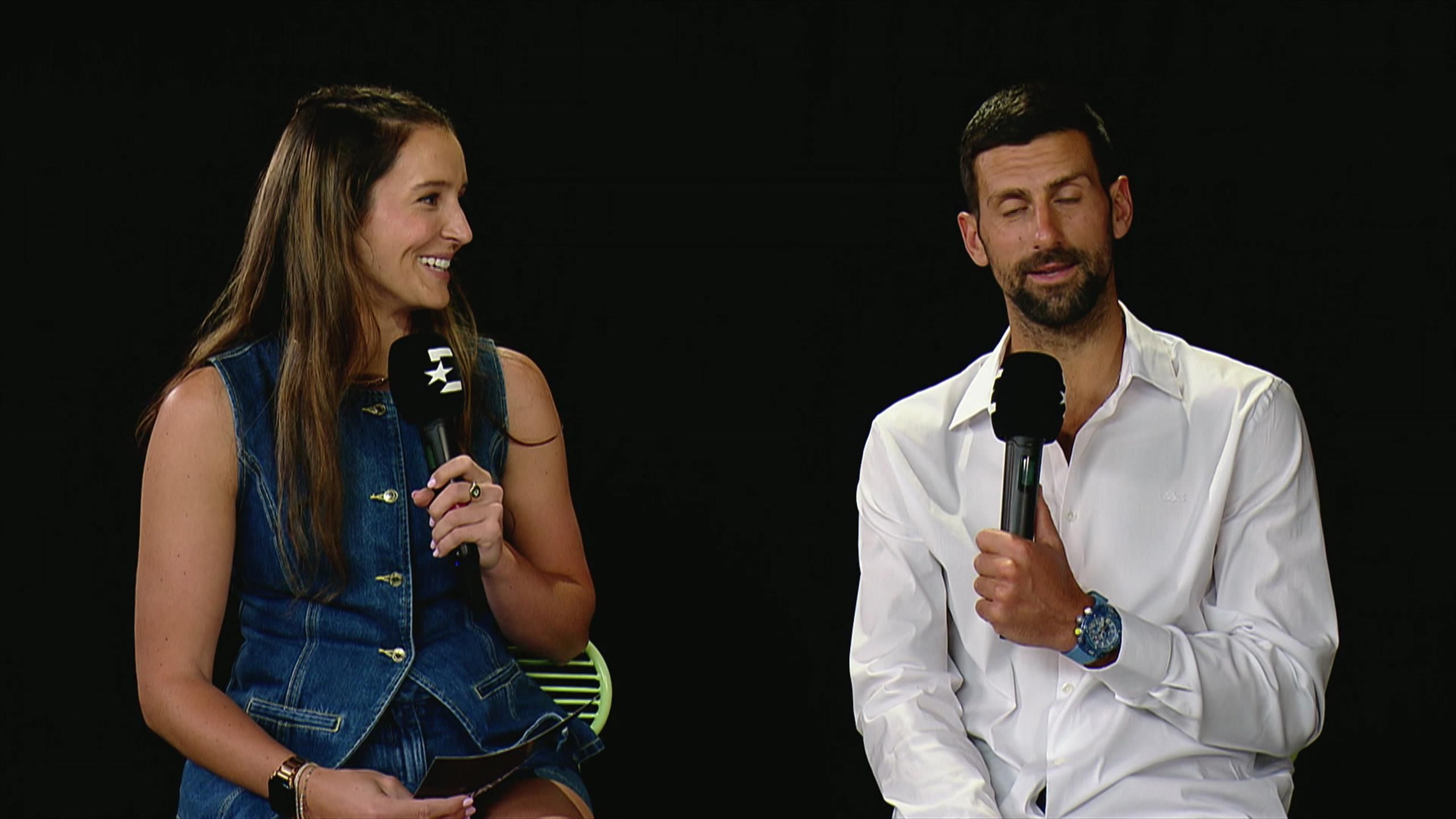 'I'm so sorry, Andy!' - Novak Djokovic sweats in quiz about his new coach Murray at Australian ...