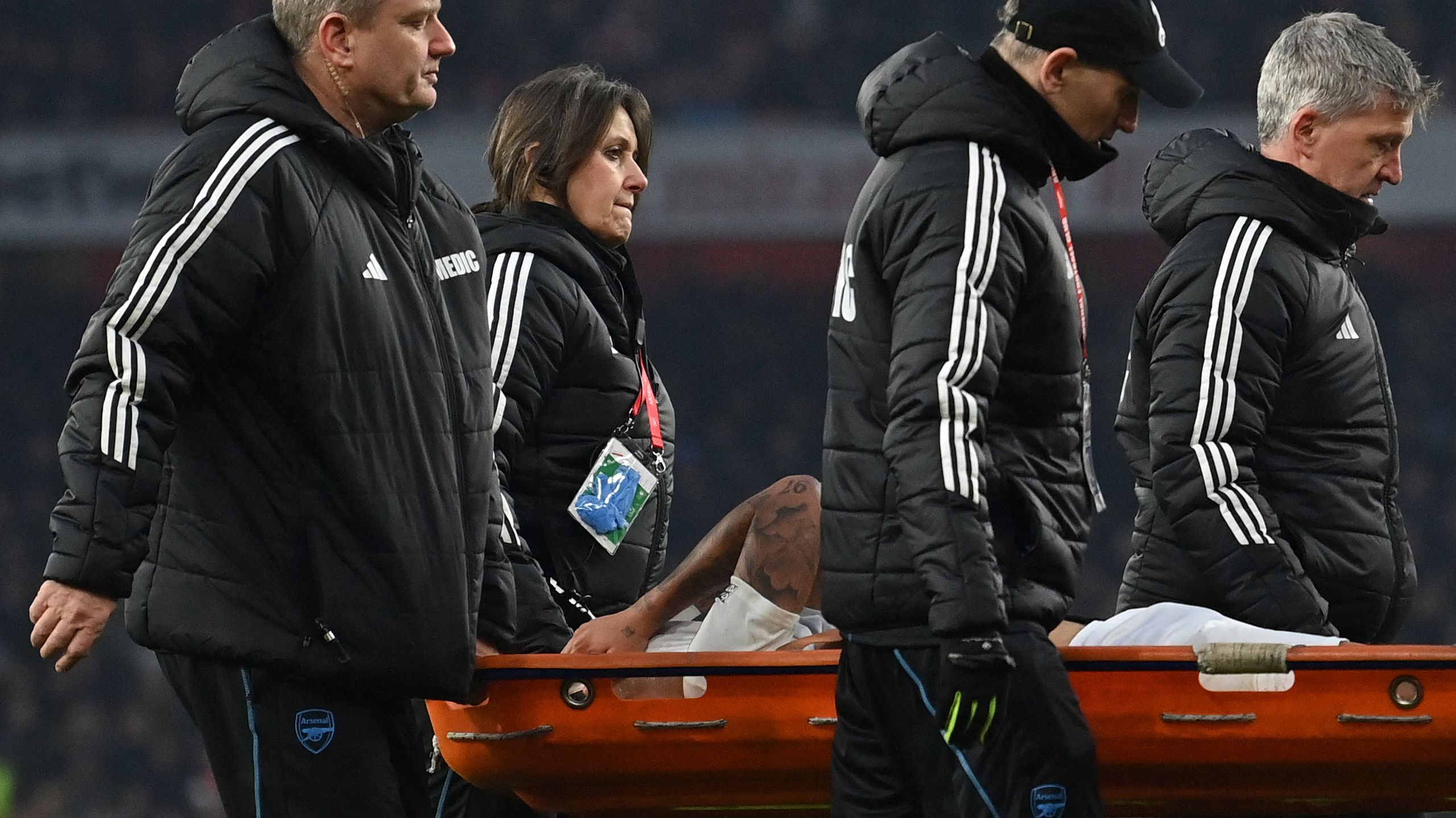 Arsenal striker Gabriel Jesus to undergo surgery on ACL injury suffered ...
