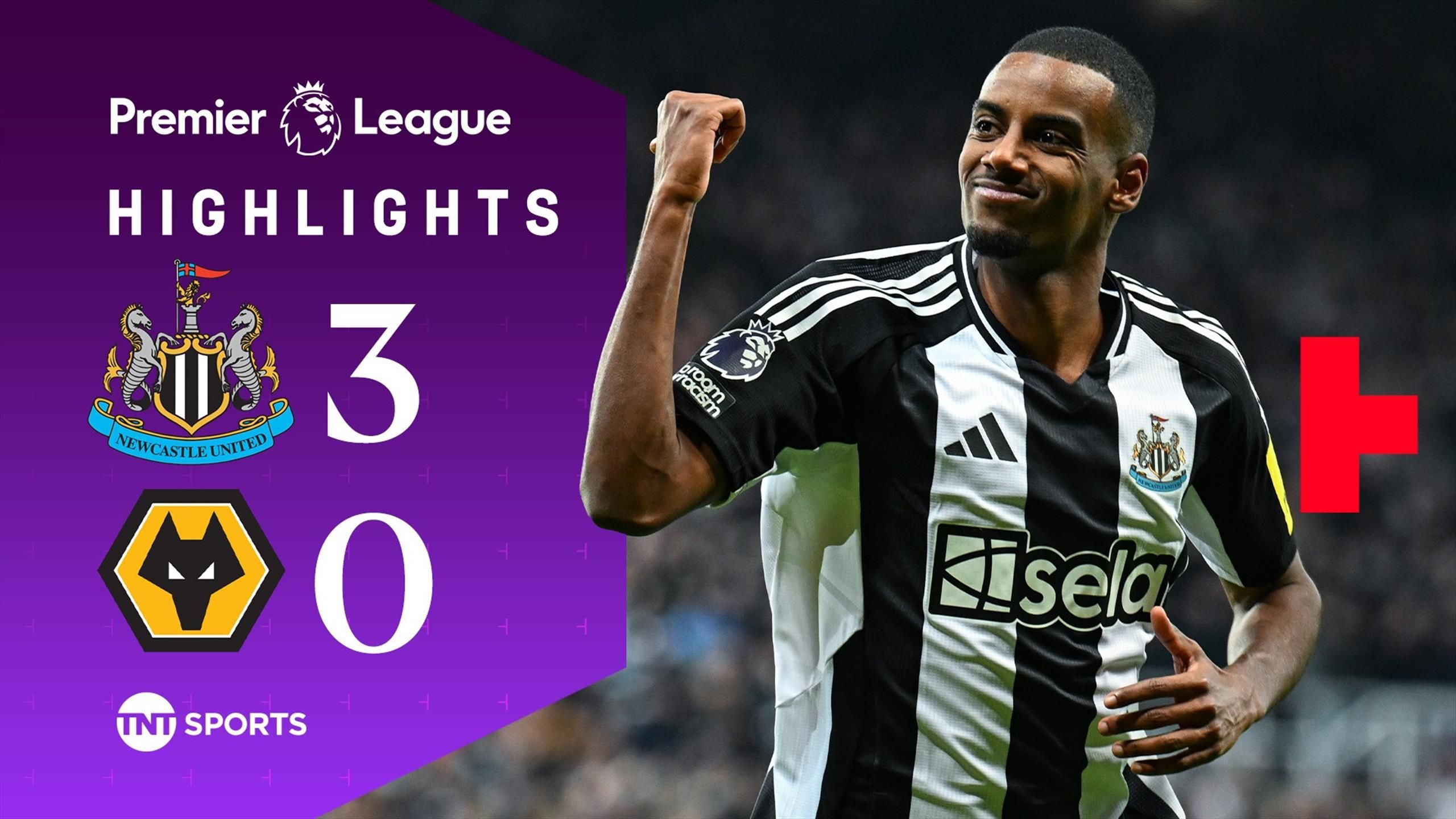 Newcastle United 3-0 Wolves: Premier League highlights as Alexander ...