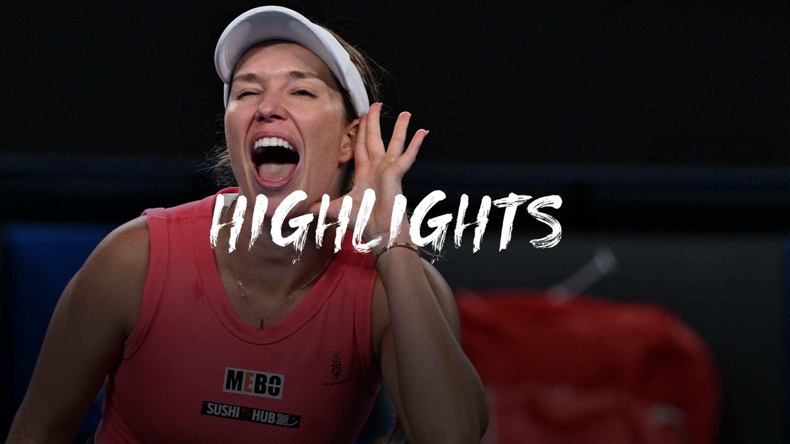 Highlights: Danielle Collins overcomes partisan crowd and Destanee ...