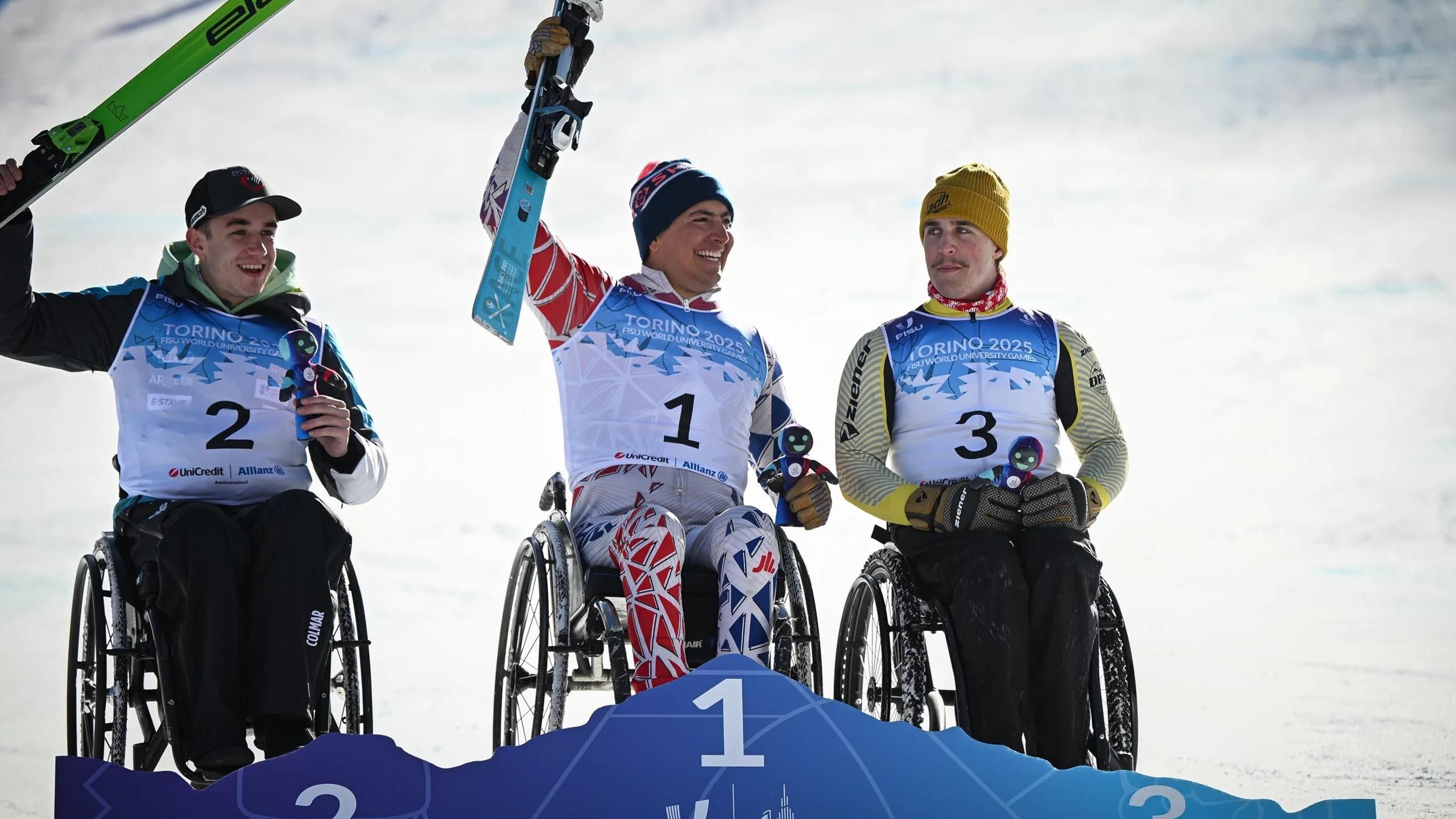 Chilean Paralympian right at home on Italian slopes, claims Super-G ...