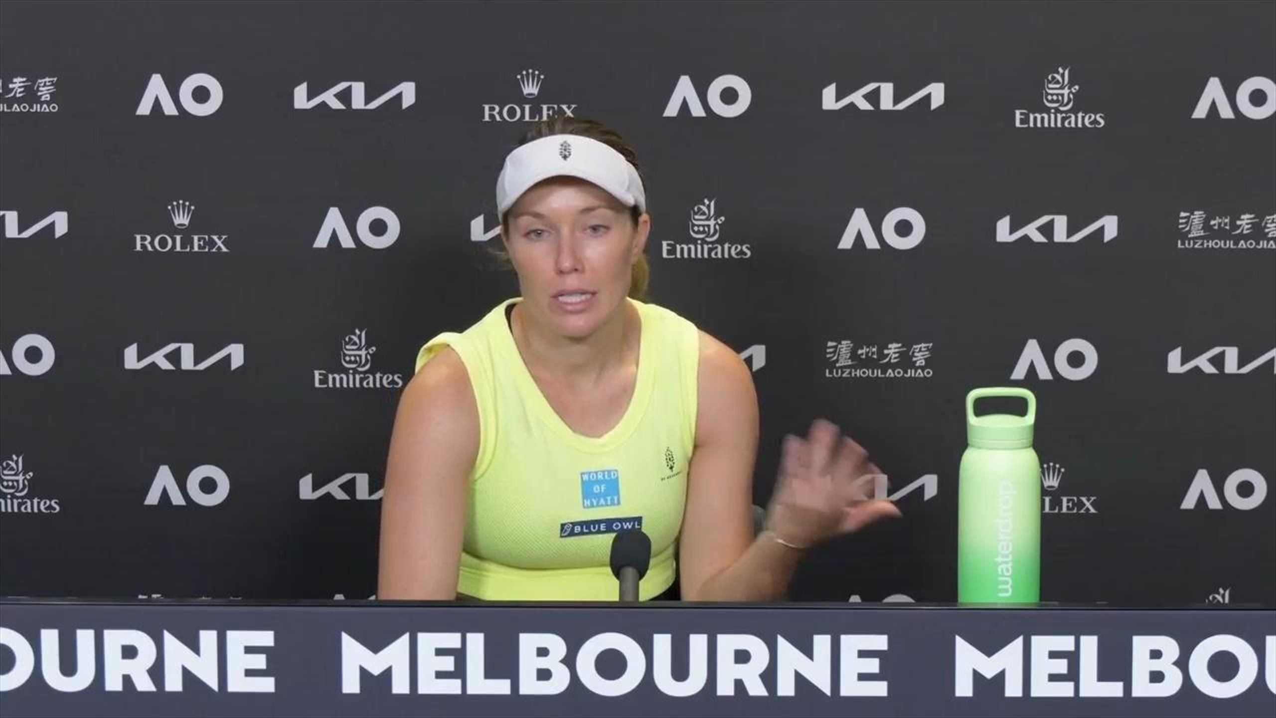 'I embraced it' - Danielle Collins says hostile crowd got her 'fired up ...