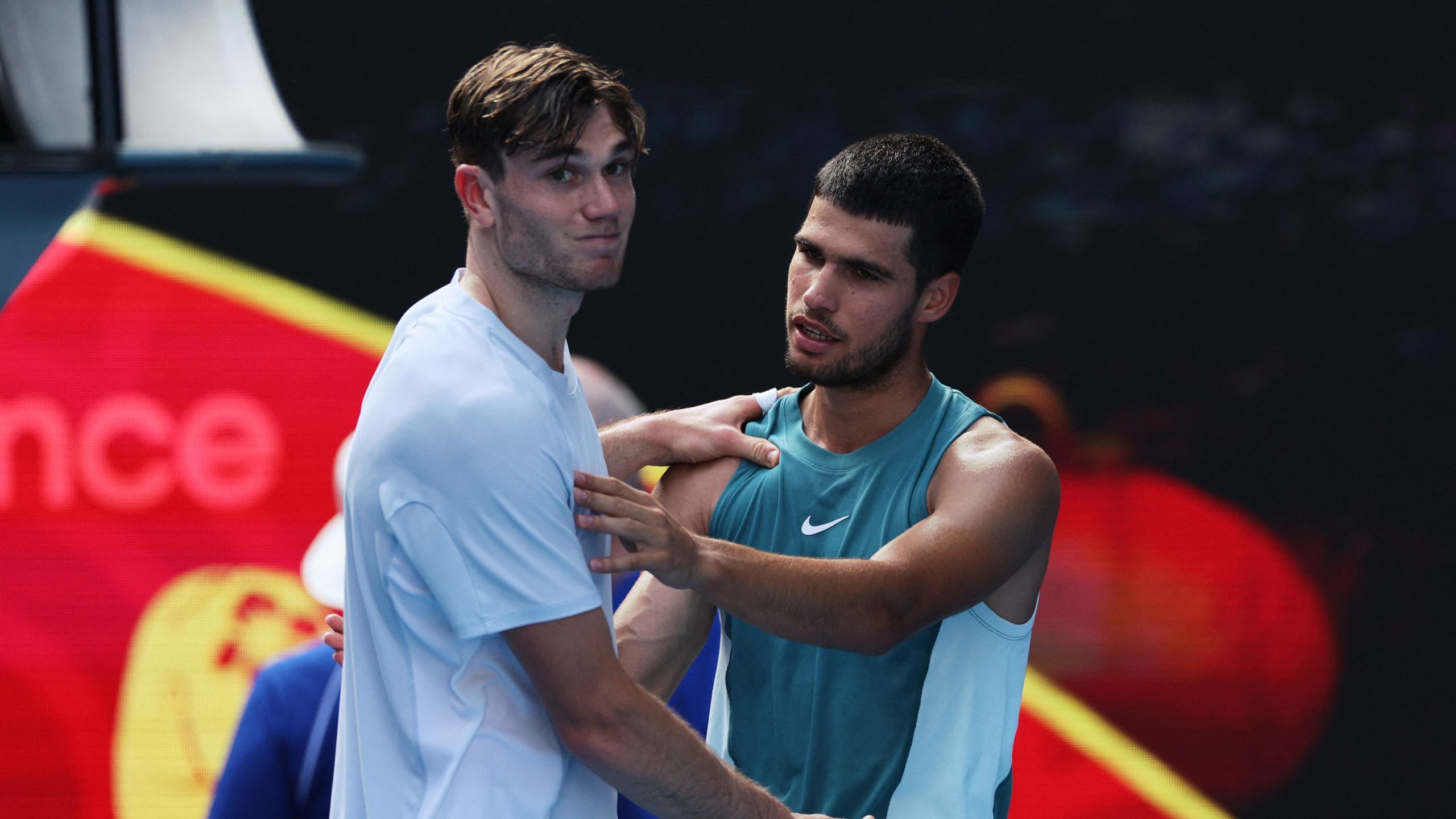 Carlos Alcaraz ‘sad for Jack’ as Draper retires injured, ready for ...