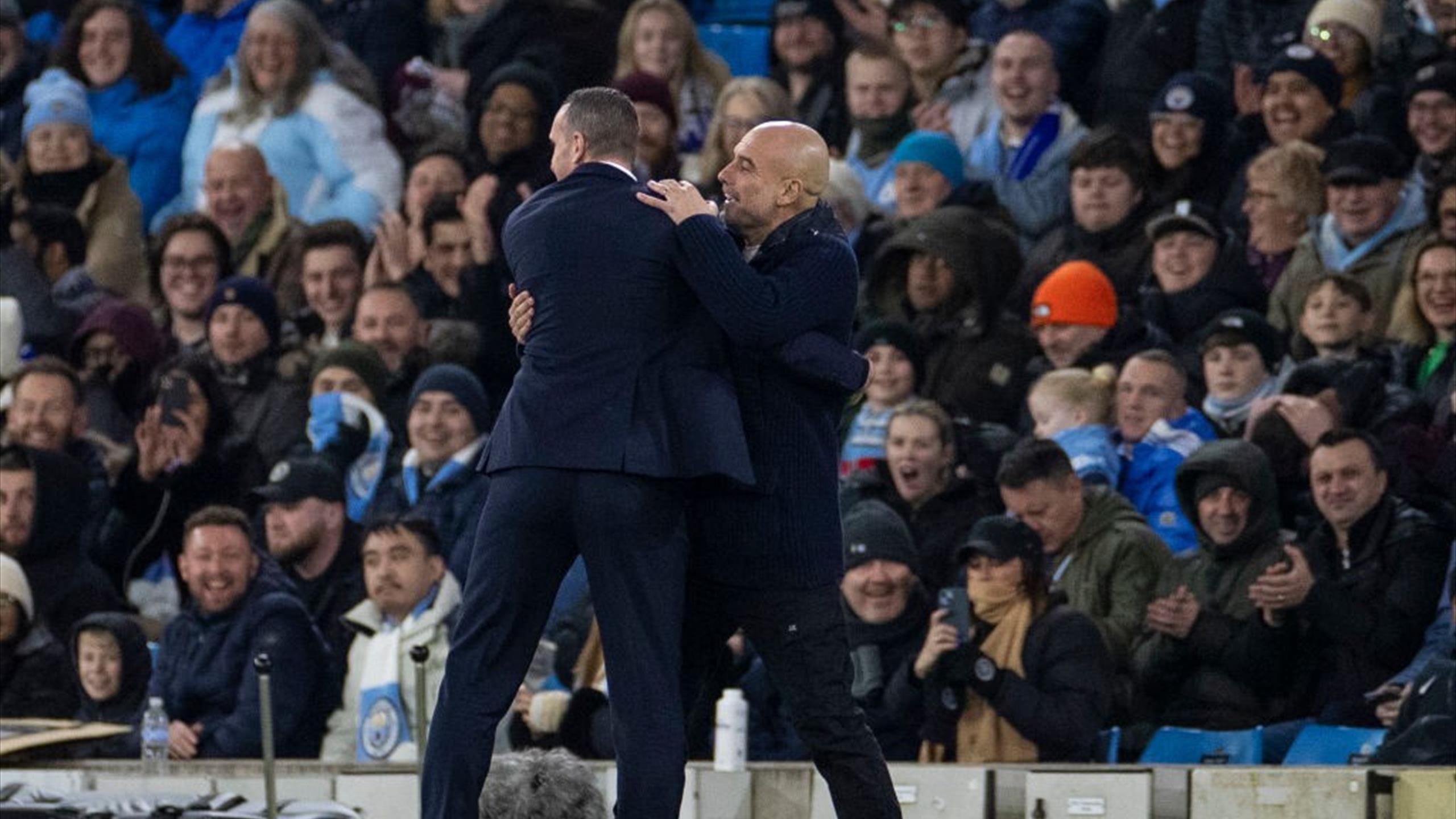 UEFA Champions League: Watch as Pep Guardiola accidentally hits Club ...