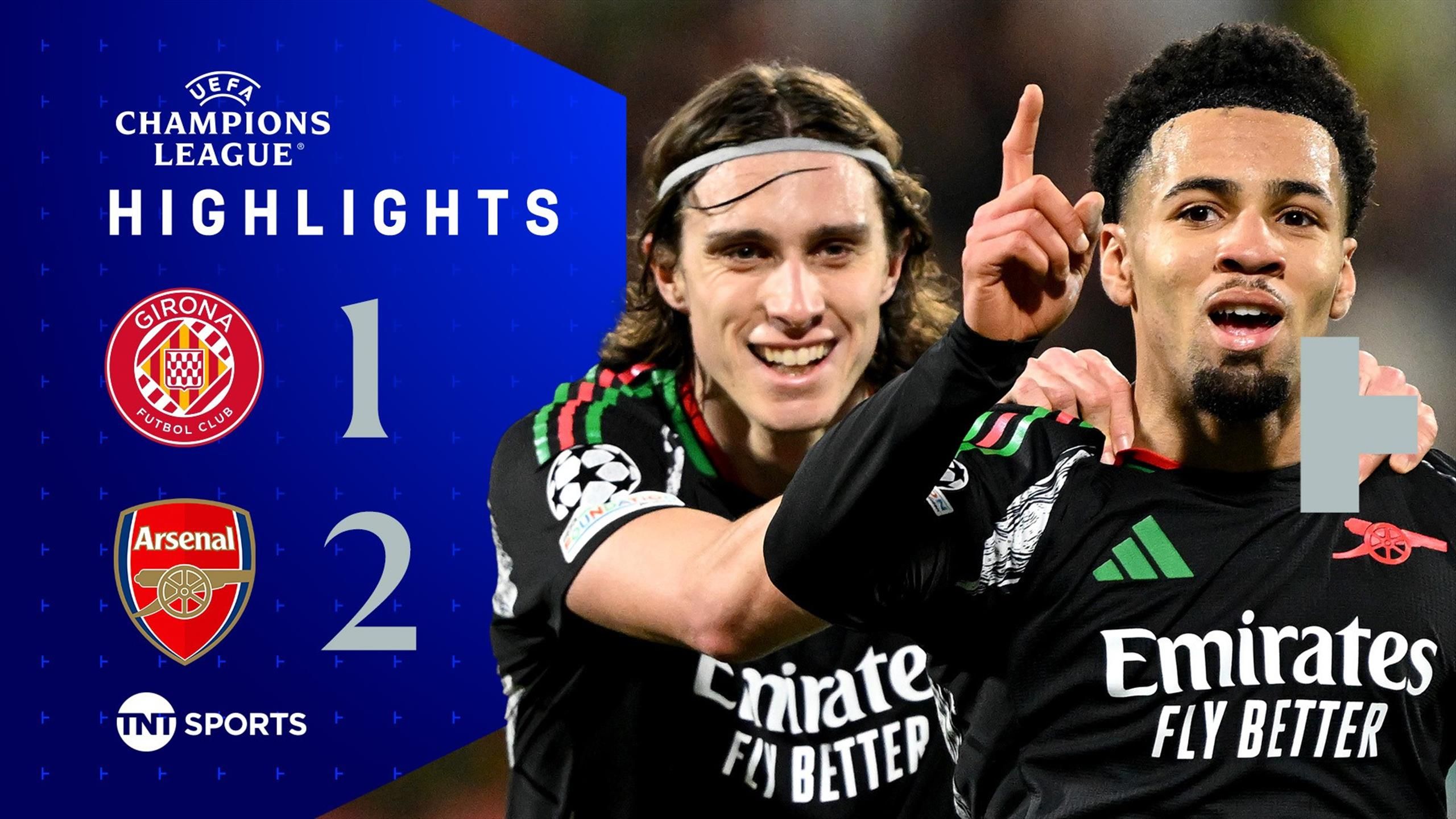 UEFA Champions League highlights as Ethan Nwaneri scores in Arsenal ...