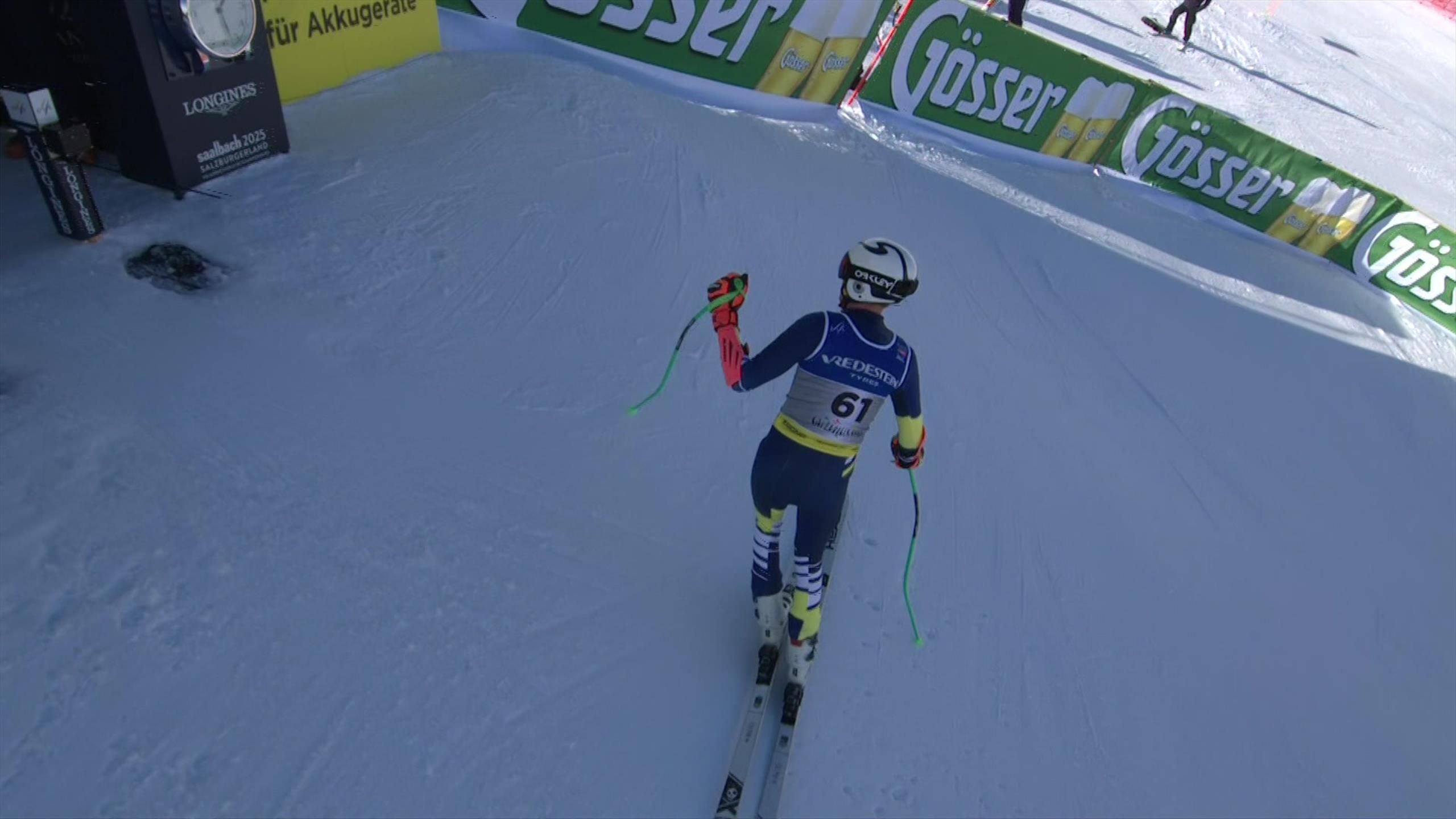 Alpine World Ski Championships: Maksym Mariichyn makes bizarre false ...