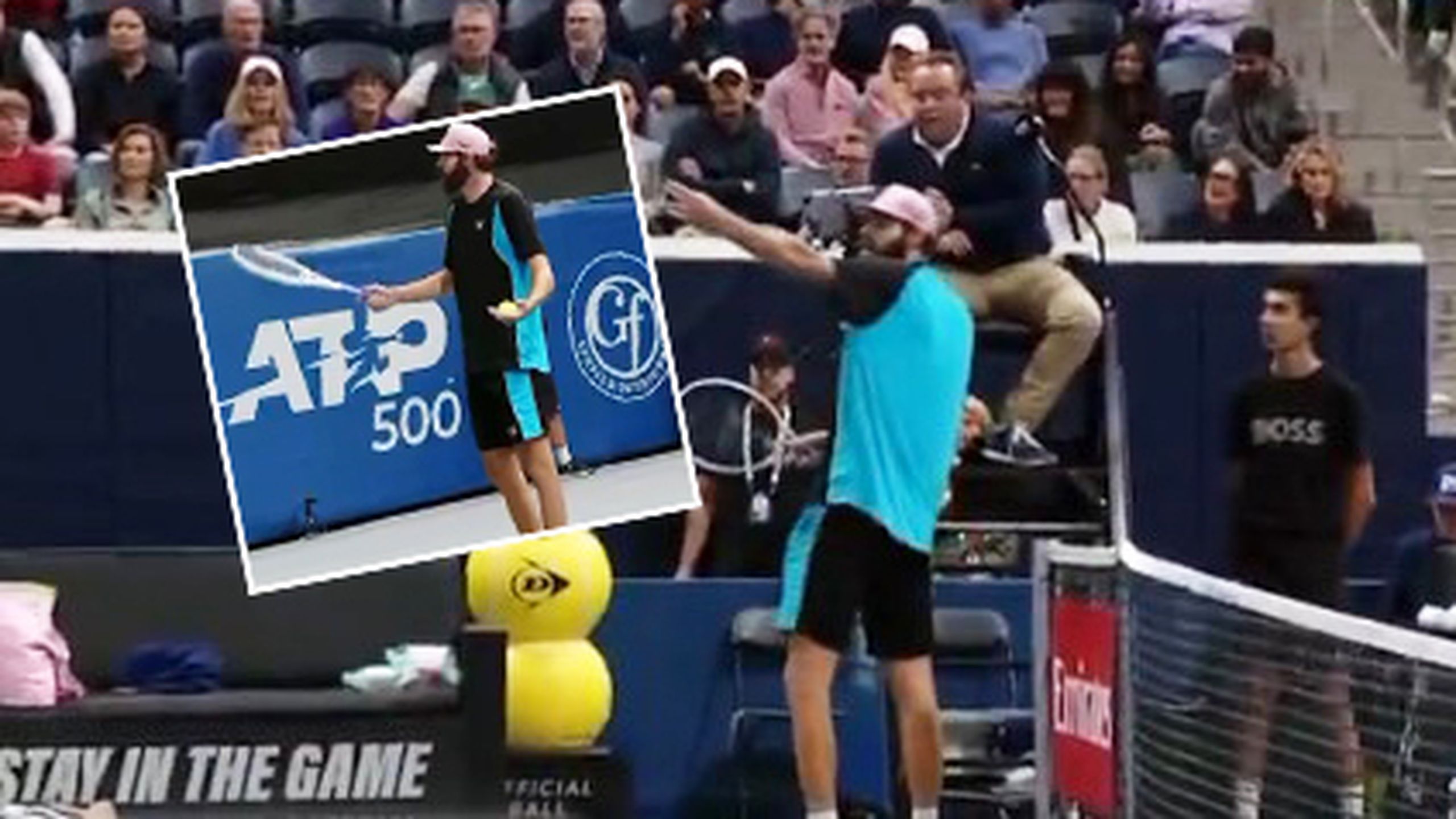 Reilly Opelka hits out at 'bush league' umpire Greg Allensworth after ...