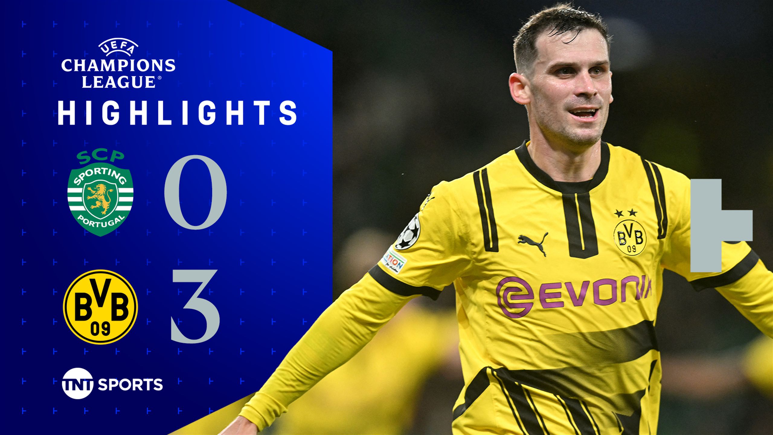 Watch Sporting CP vs Borussia Dortmund UEFA Champions League highlights ...
