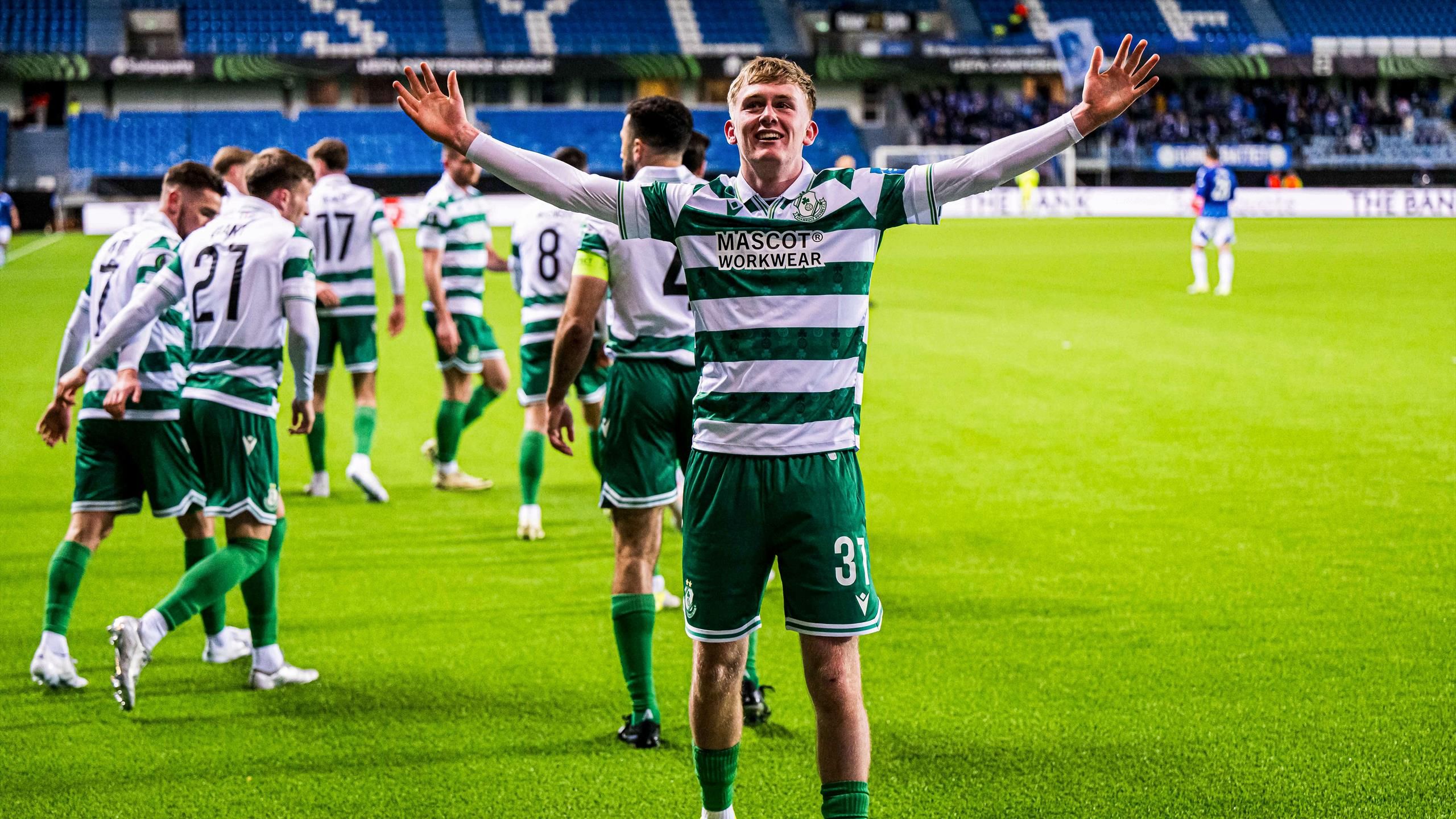 Michael Noonan: Shamrock Rovers teenage striker scores on debut to ...