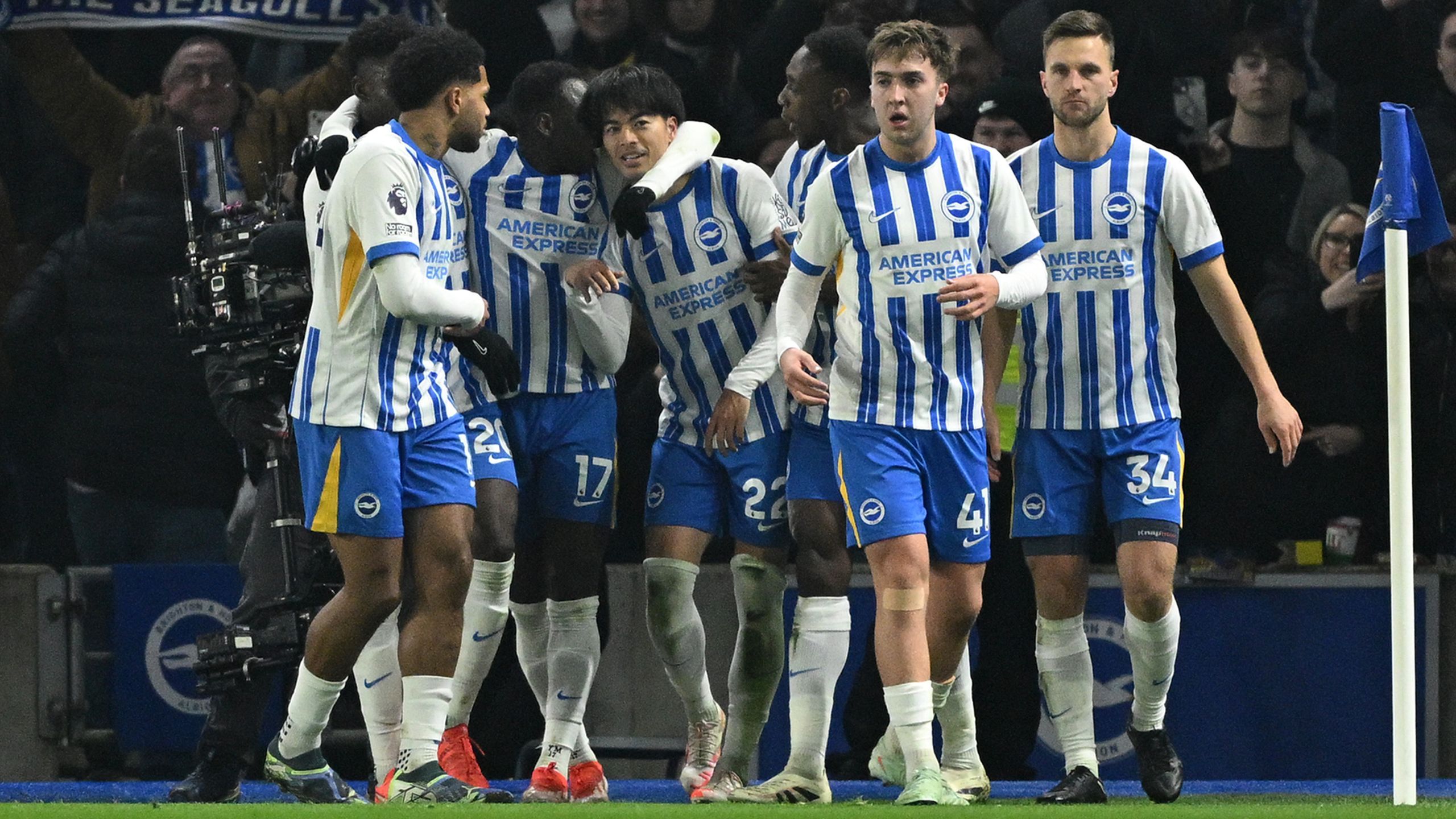 Danny Welbeck lauds 'incredible' Kaoru Mitoma goal in Brighton's ...