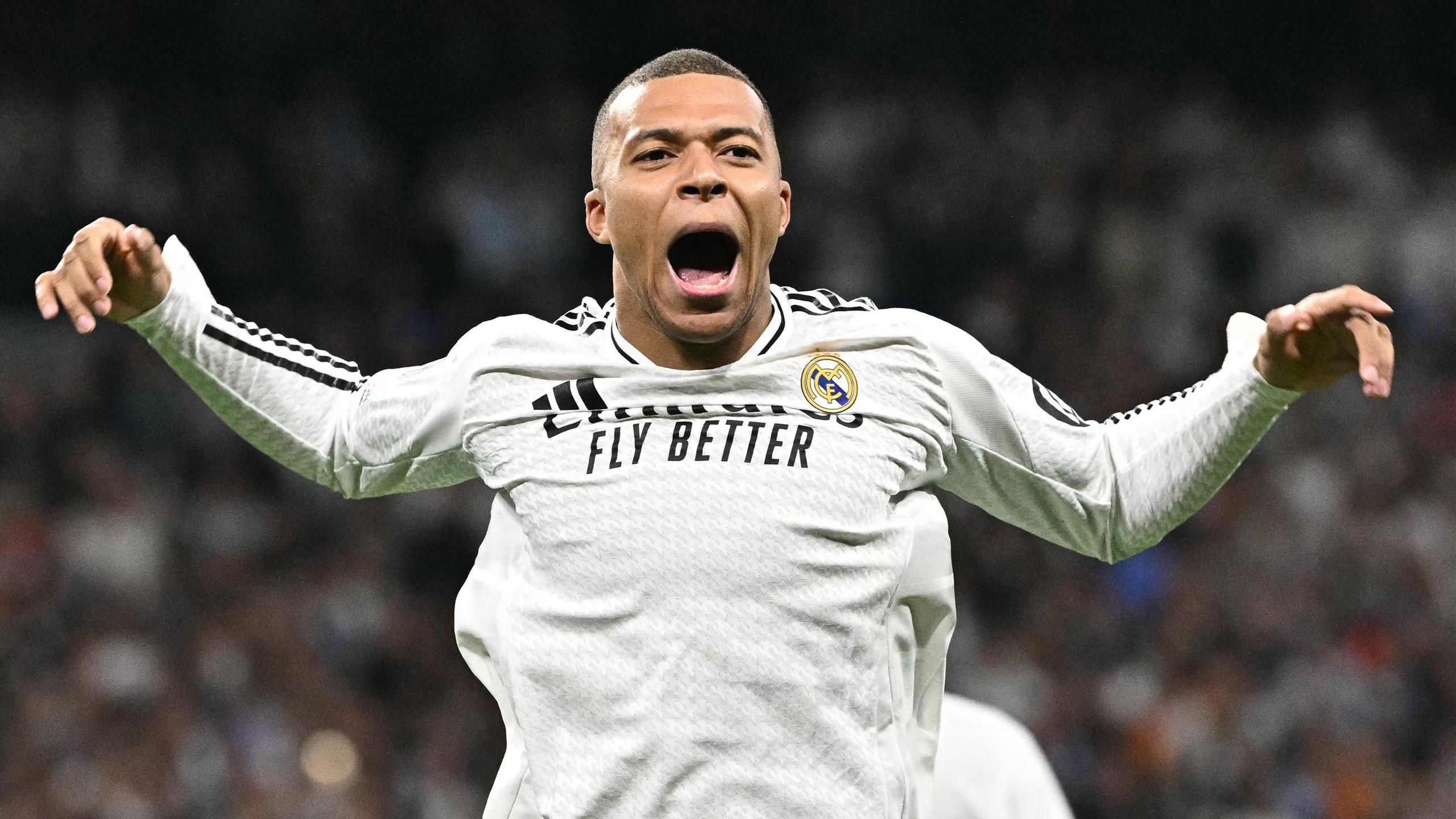 Kylian Mbappe opens scoring inside four minutes for Real Madrid v Man ...