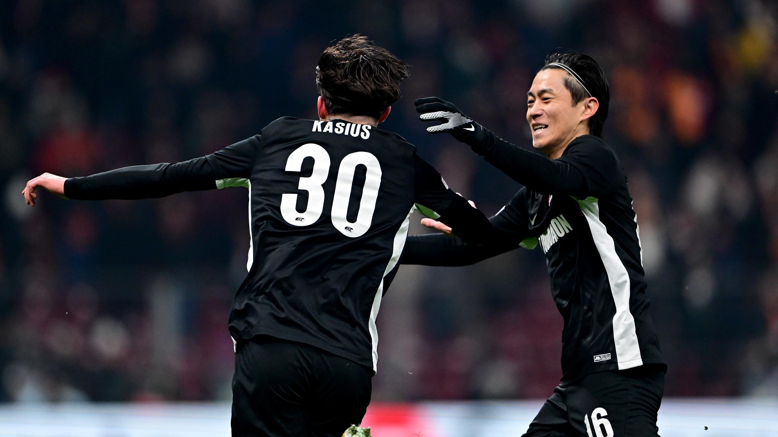 UEFA Europa League: Denso Kasius hits long-range ‘cracker’ as AZ ...